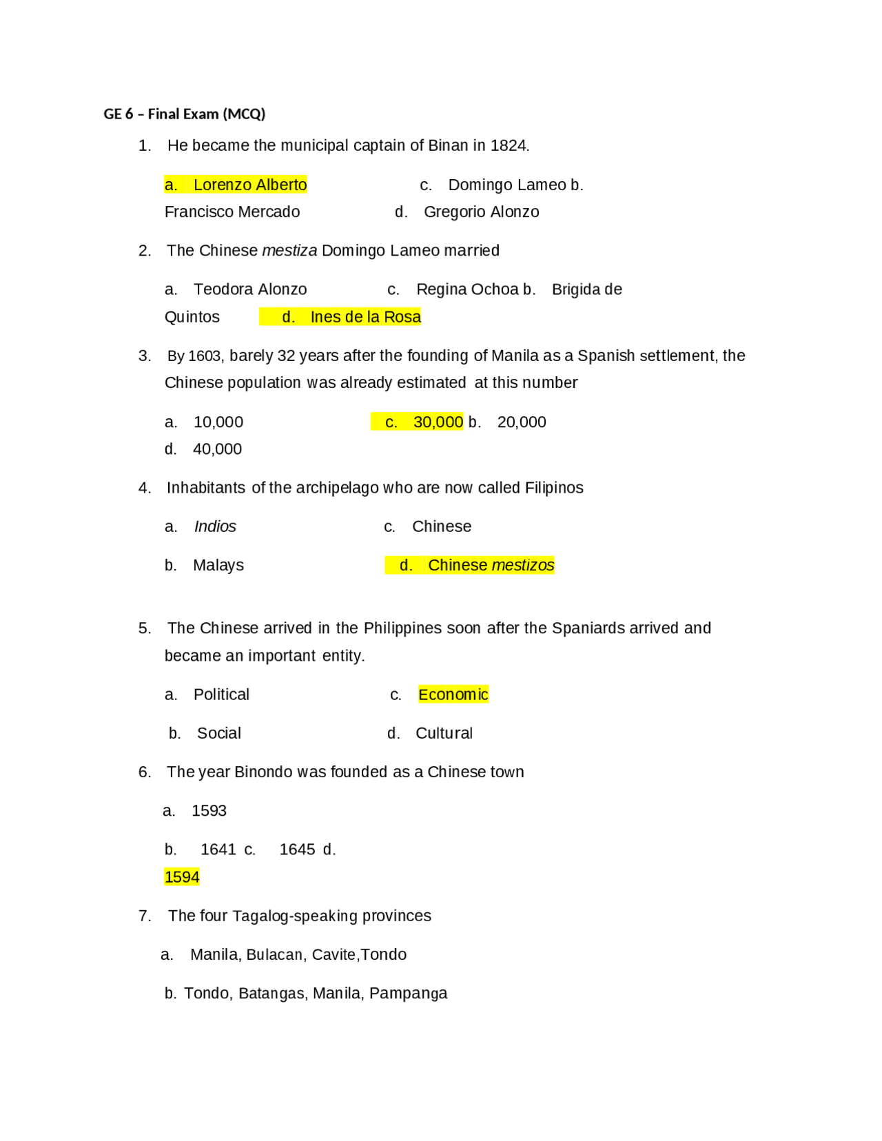 It Is About Rizal Life And Works Exams History Docsity