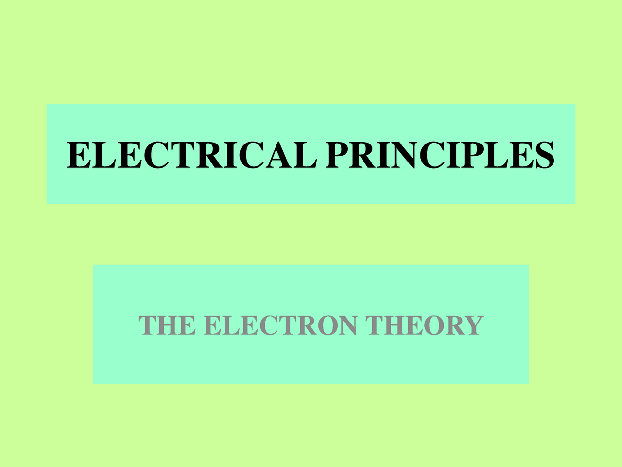 Electrical engineering | Study notes Electrical Engineering | Docsity