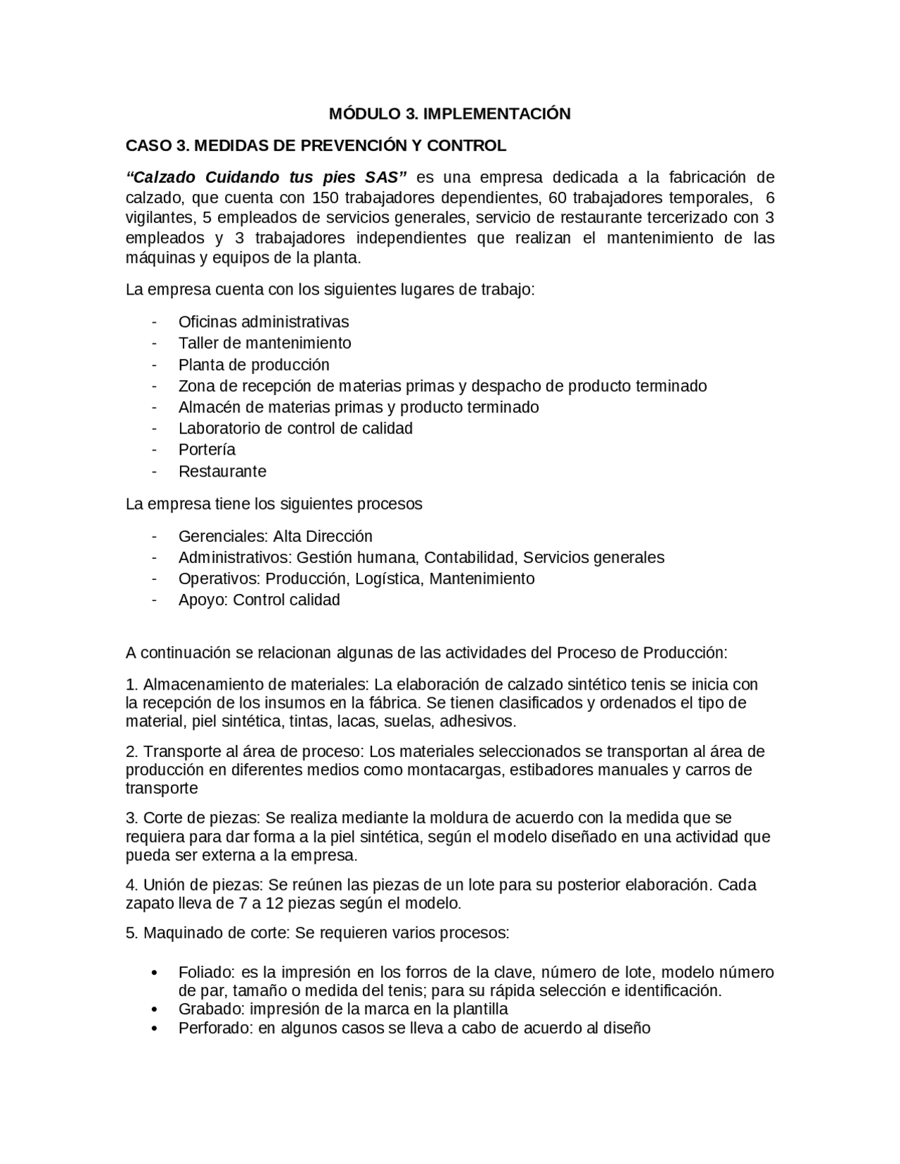 Modulo 3 arl sura, documentos anexos a desarrollar durante todo el proceso de modulo y act ...
