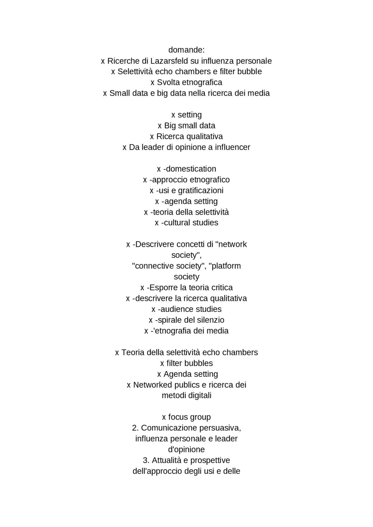 Schemi Concettuali E Appunti Schemi E Mappe Concettuali Di Sociologia