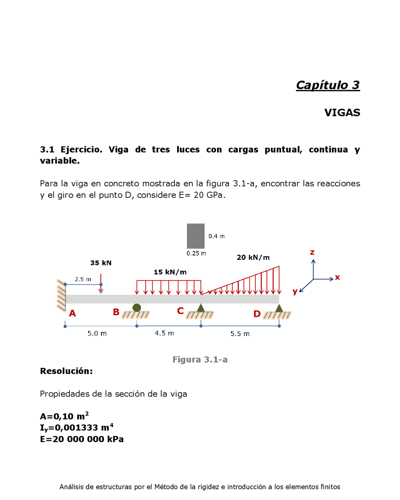 Analisis Estructural Vigas Ejercicios De Análisis Estructural Docsity