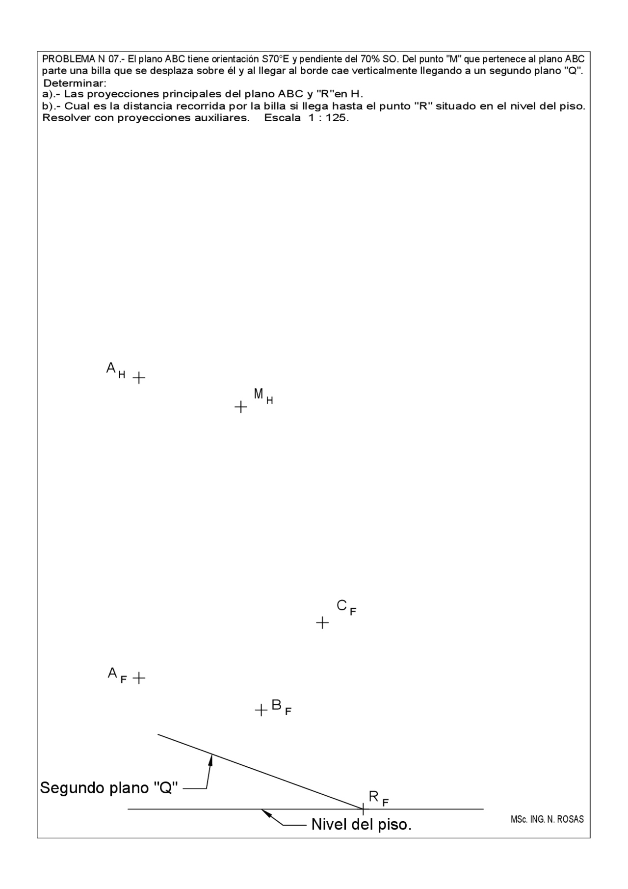 Ejercicios Geo Descri Urp Ejercicios De Geometría Descriptiva Docsity