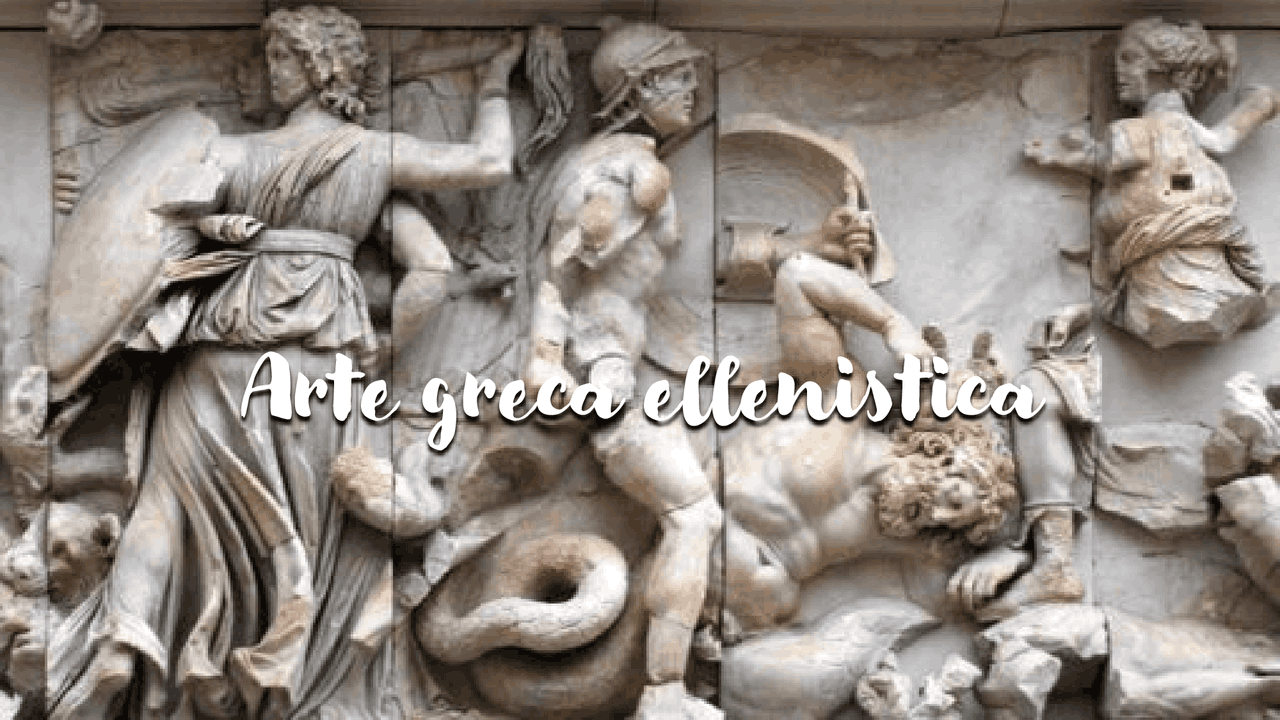 ARTE GRECA ELLENISTICA - Riassunto su PowerPoint | Slide di Elementi di ...