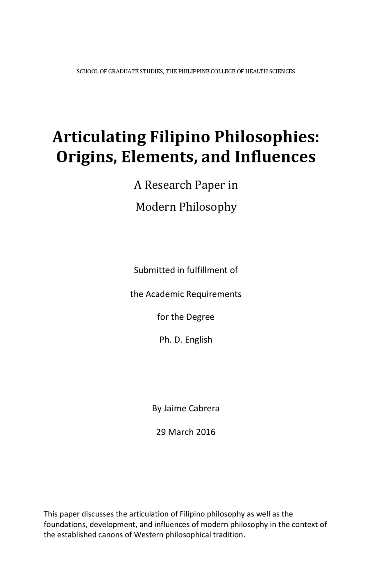 Readings In Philippine History Lecture Notes History Docsity