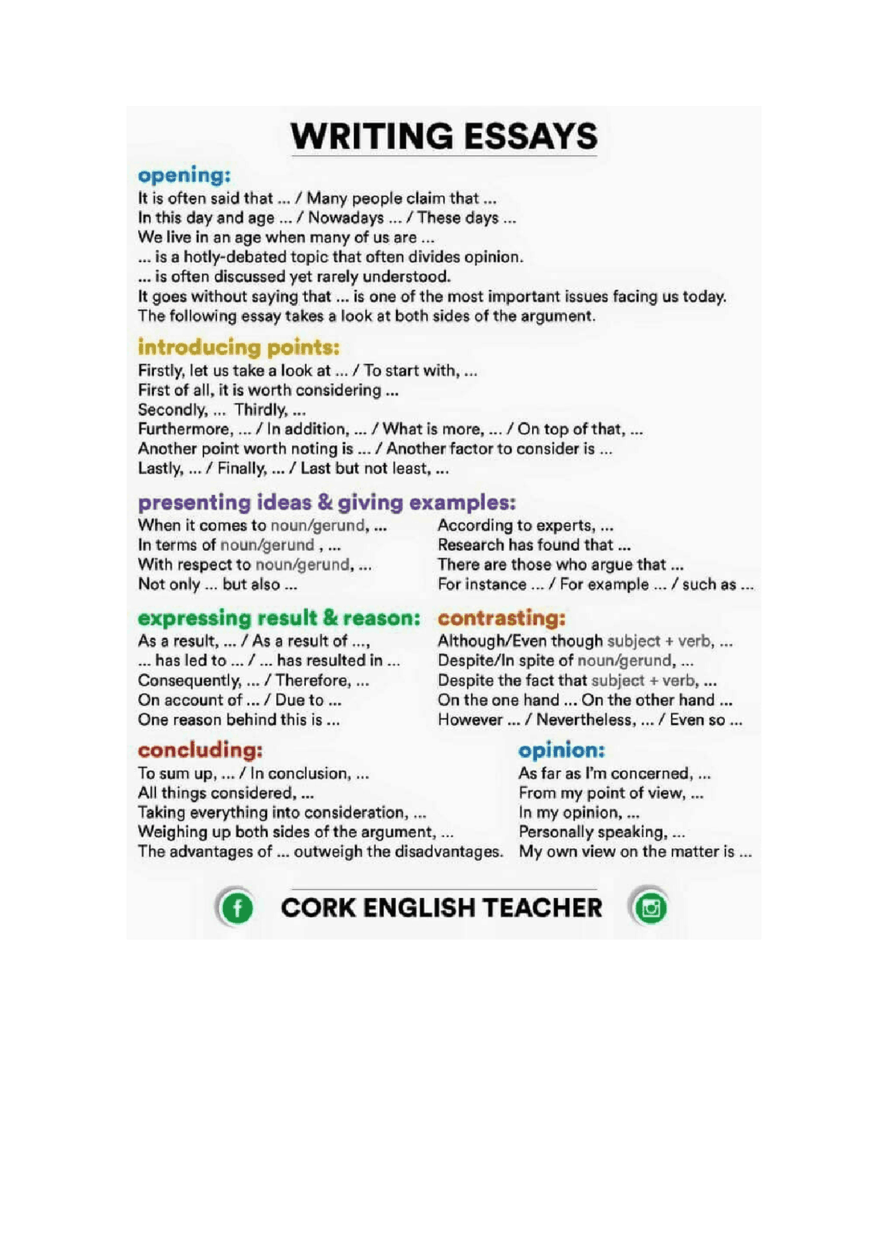 Tips for better writing | Diapositivas de Inglés | Docsity