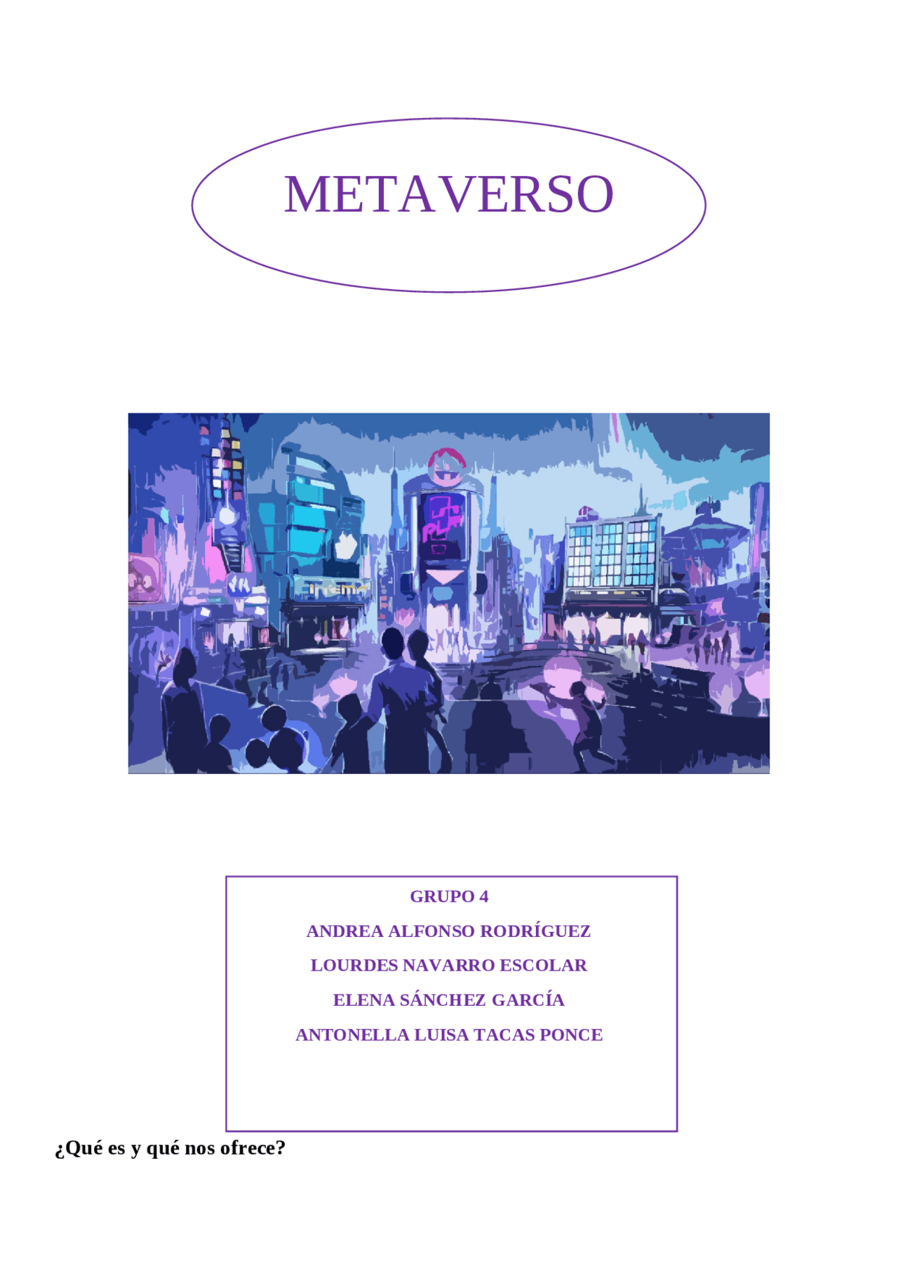 Metaverso, que es como donde como por que | Esquemas y mapas ...