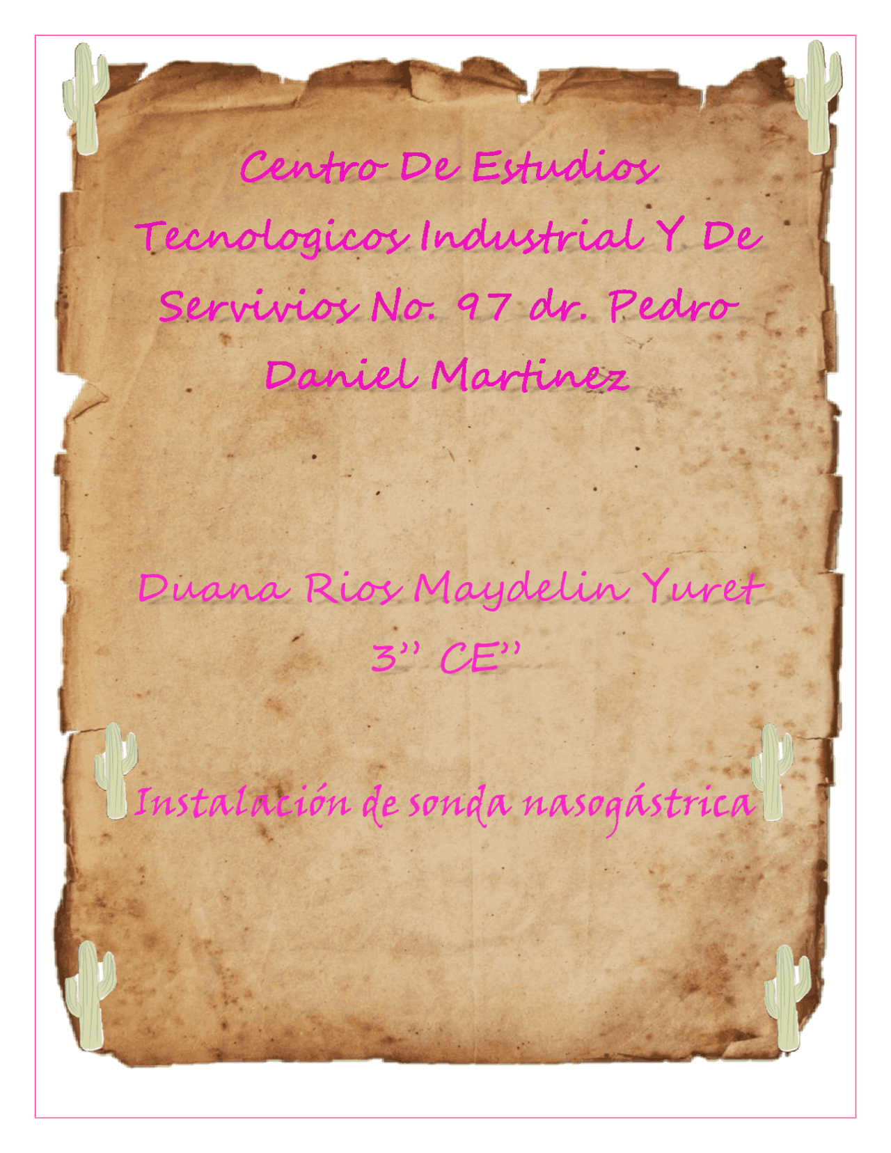 Enfermeria biología molecular de la escuela de cetis 97 tal vez no se ...