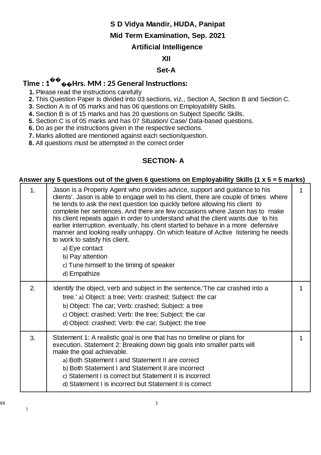 Artificial Intelligence Schemes And Mind Maps Computer Science Docsity