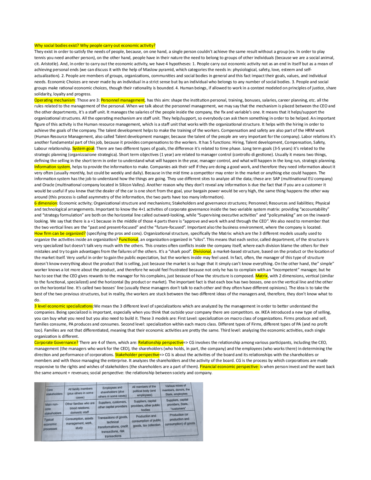Domande Ex Introduction To Management Appunti Di Management Theory