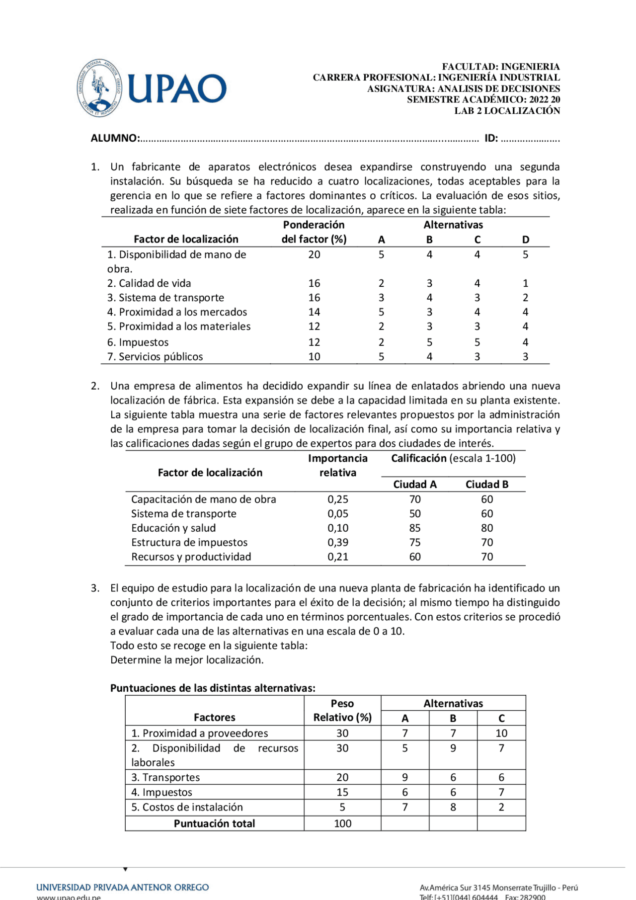 Laboratorio Localización Ejercicios De Análisis Matemático Docsity