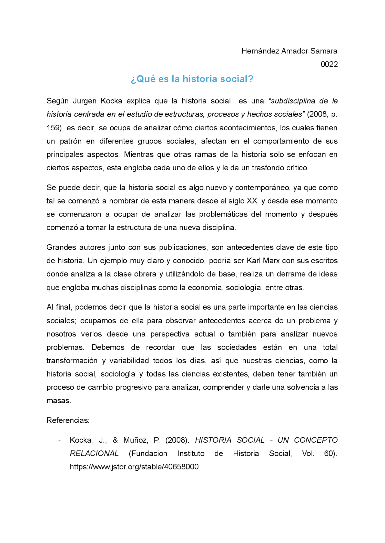 Que es la historia social | Apuntes de Historia Social y Económica ...