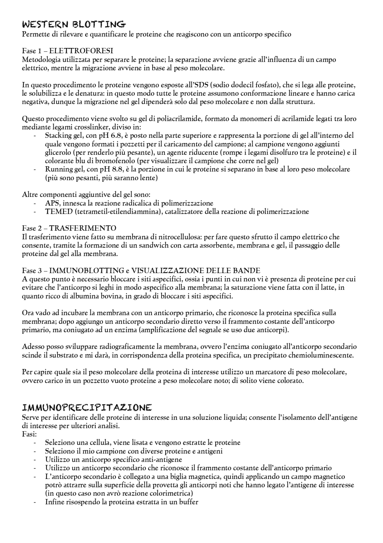 Schema Di Immunologia Schemi E Mappe Concettuali Di Immunologia Docsity