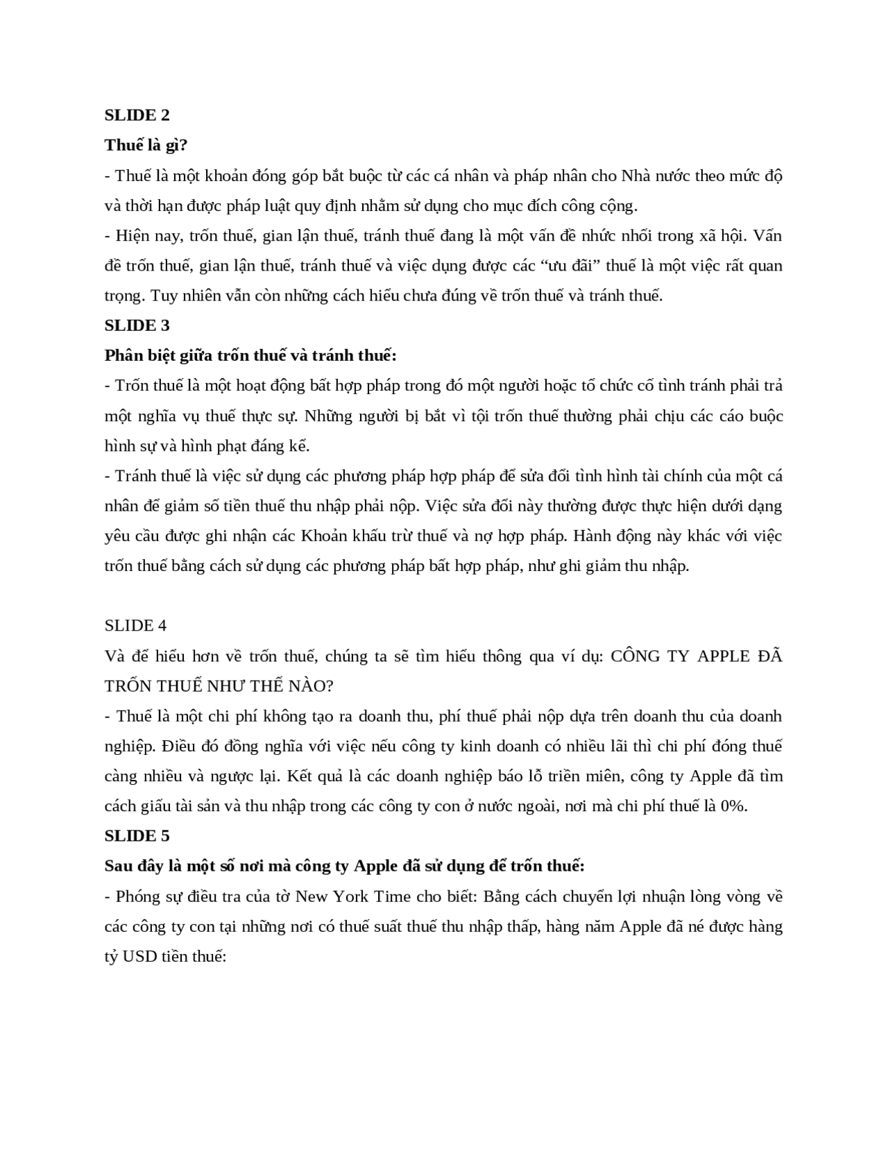 MAIN CONTENT OF CORPORATION INCOME TAX LAW IN viet nam | Transcriptions Financial Accounting ...