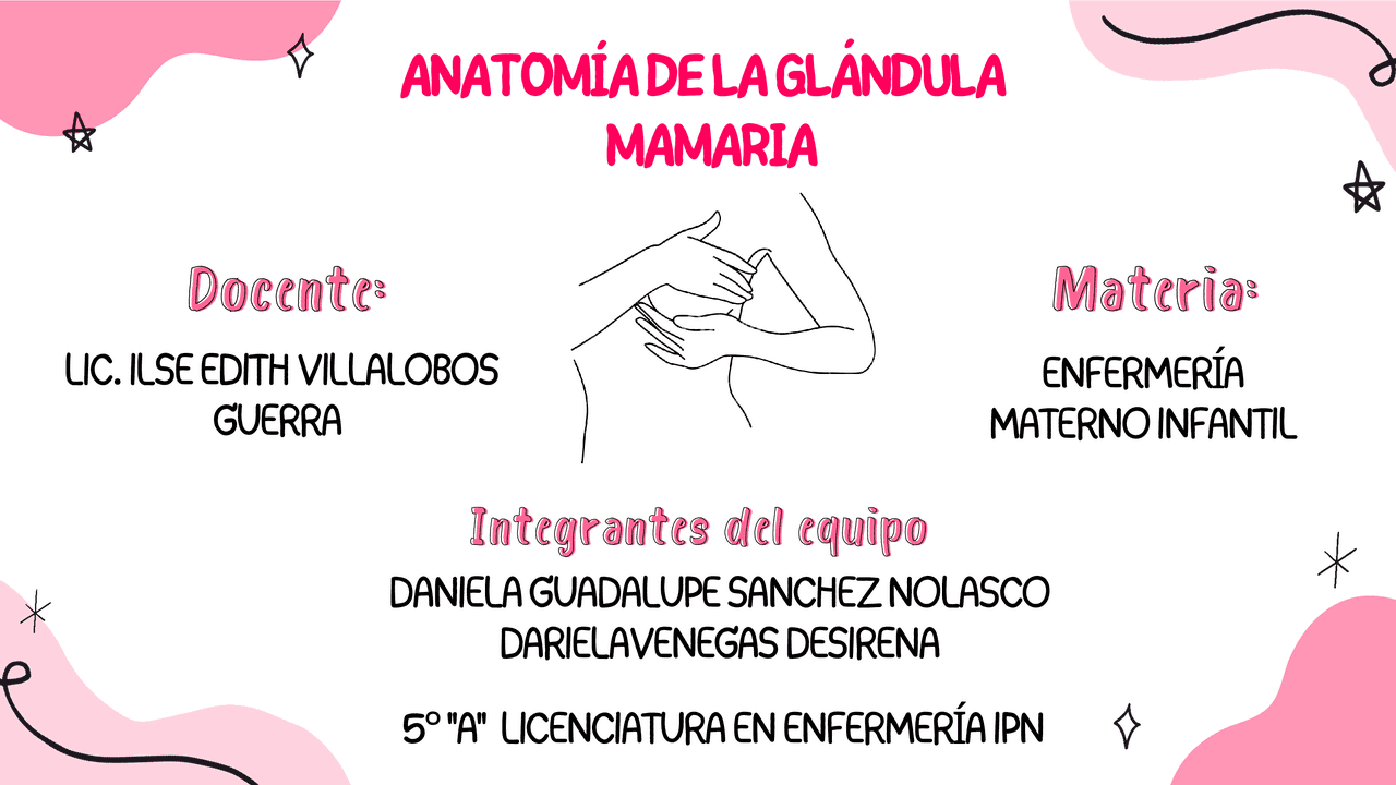 Anatomia de la glandula mamaria | Diapositivas de Ginecología | Docsity