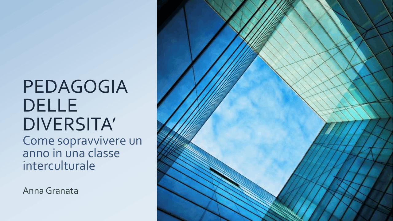 Pedagogia Delle Diversità Come Sopravvivere Un Anno In Una Classe