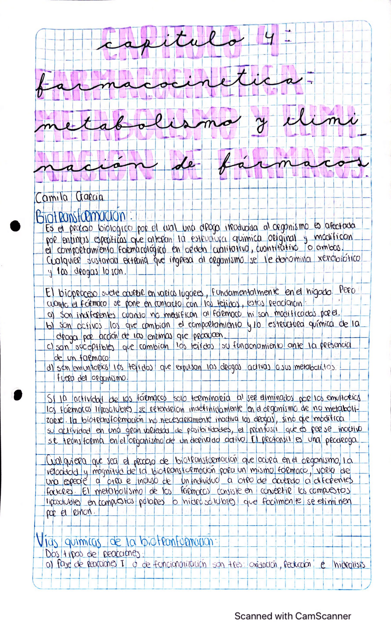 Capitulo 4 Sobre La Absorción Resúmenes De Farmacología Docsity