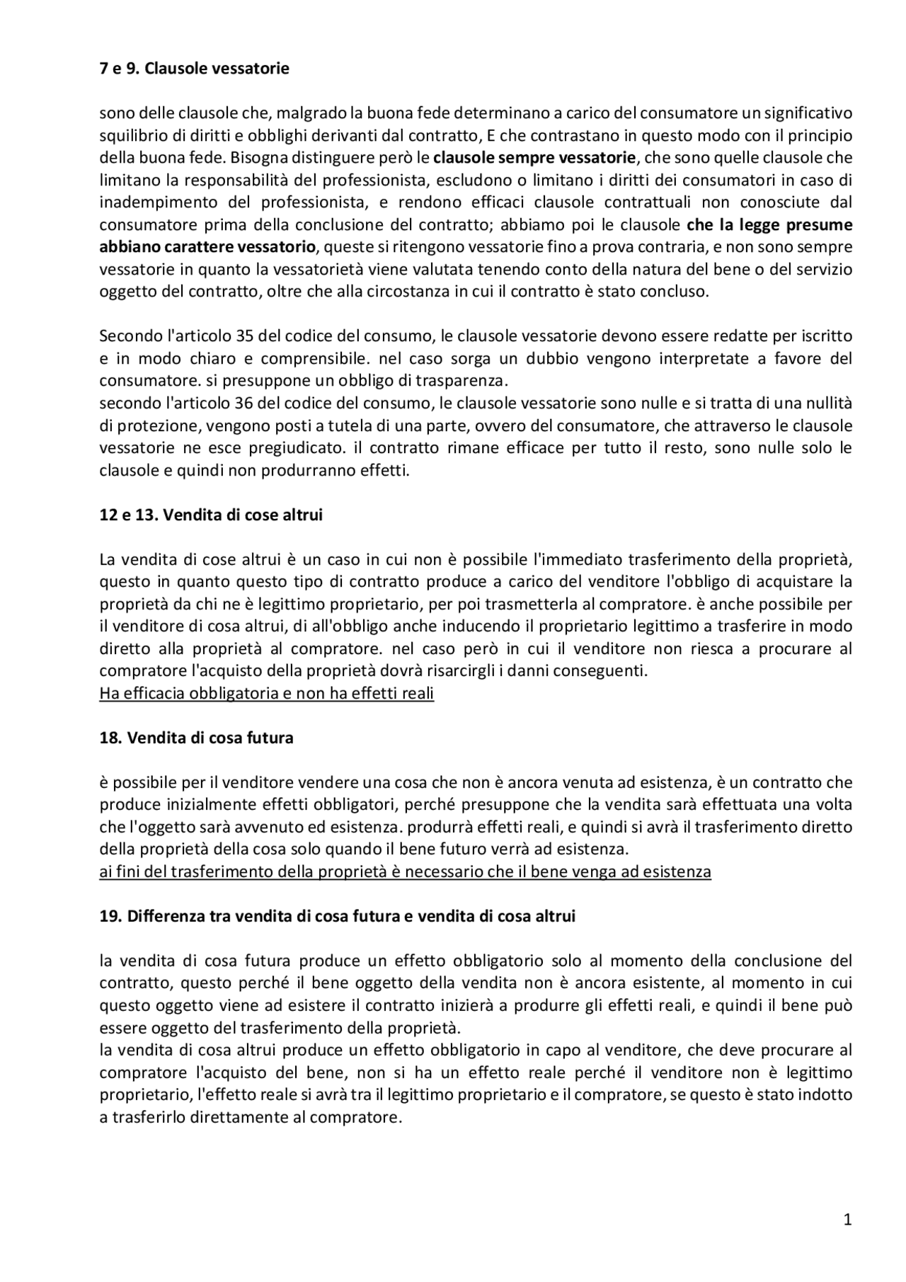Domande Più Gettonate Schemi E Mappe Concettuali Di Diritto Privato