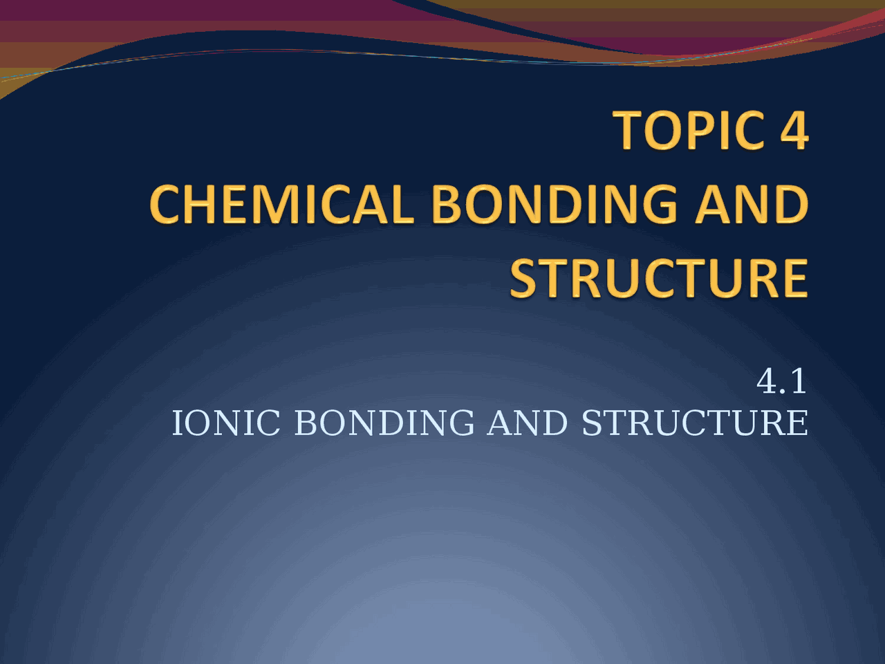 41ionicbondingandstructure Cheat Sheet Earth Science Docsity