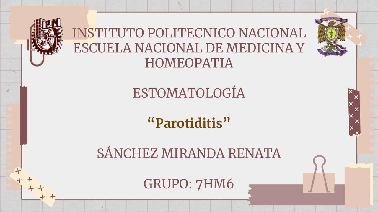 Parotiditis. Inflamación unilateral o bilateral, sensible y ...