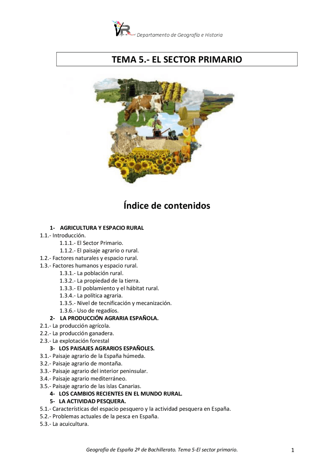 El sector primario que compone las actividades económicas relacionadas ...