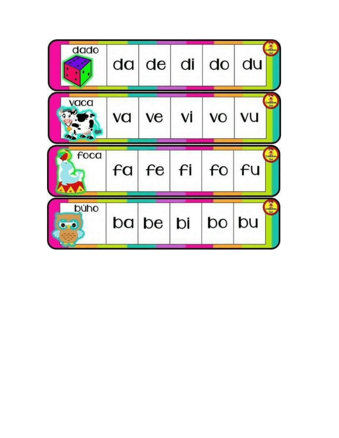 Llavero silábico preescolar | Ejercicios de Lenguaje y práctica musical ...