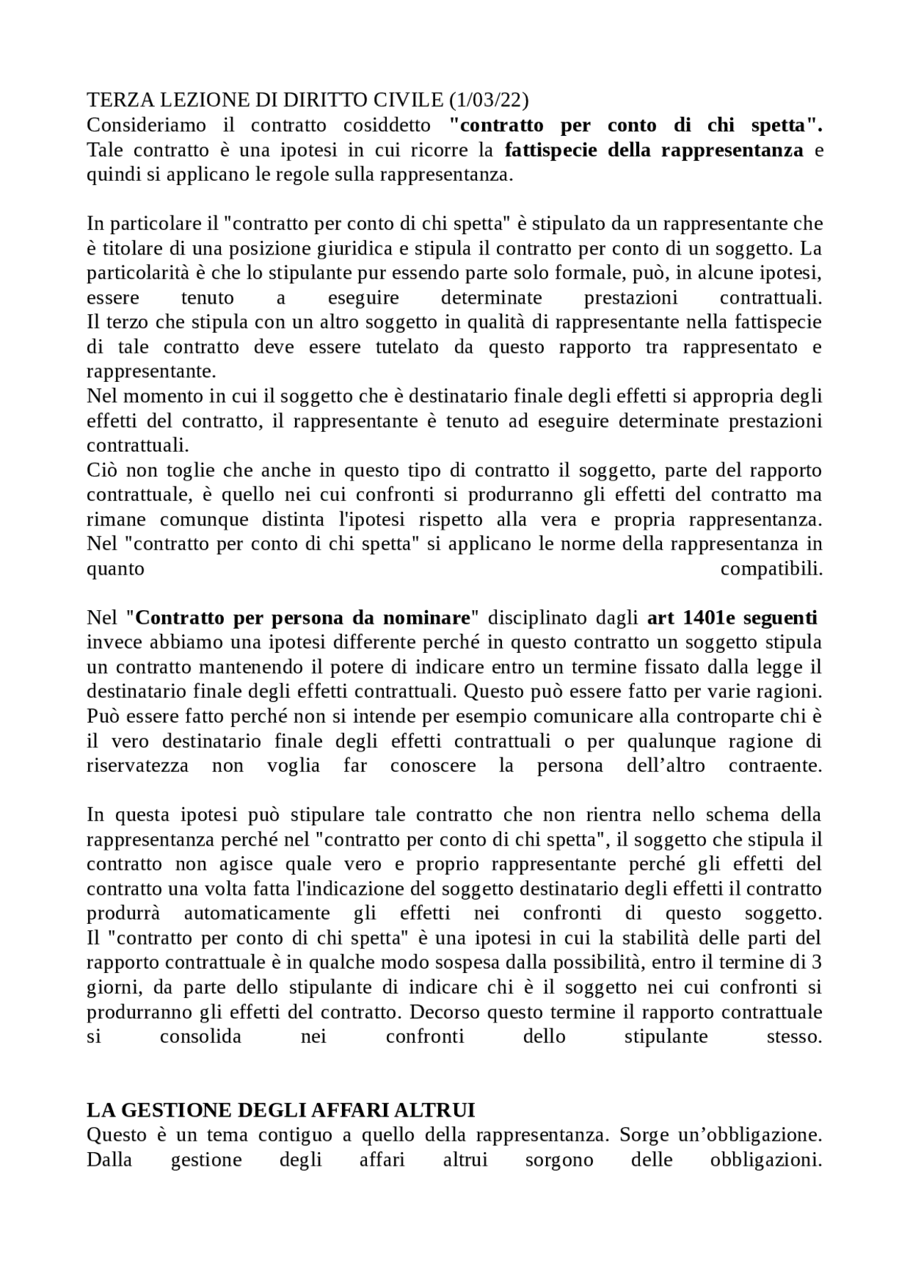 Introduzione Di Diritto Civile Appunti Di Diritto Civile Docsity
