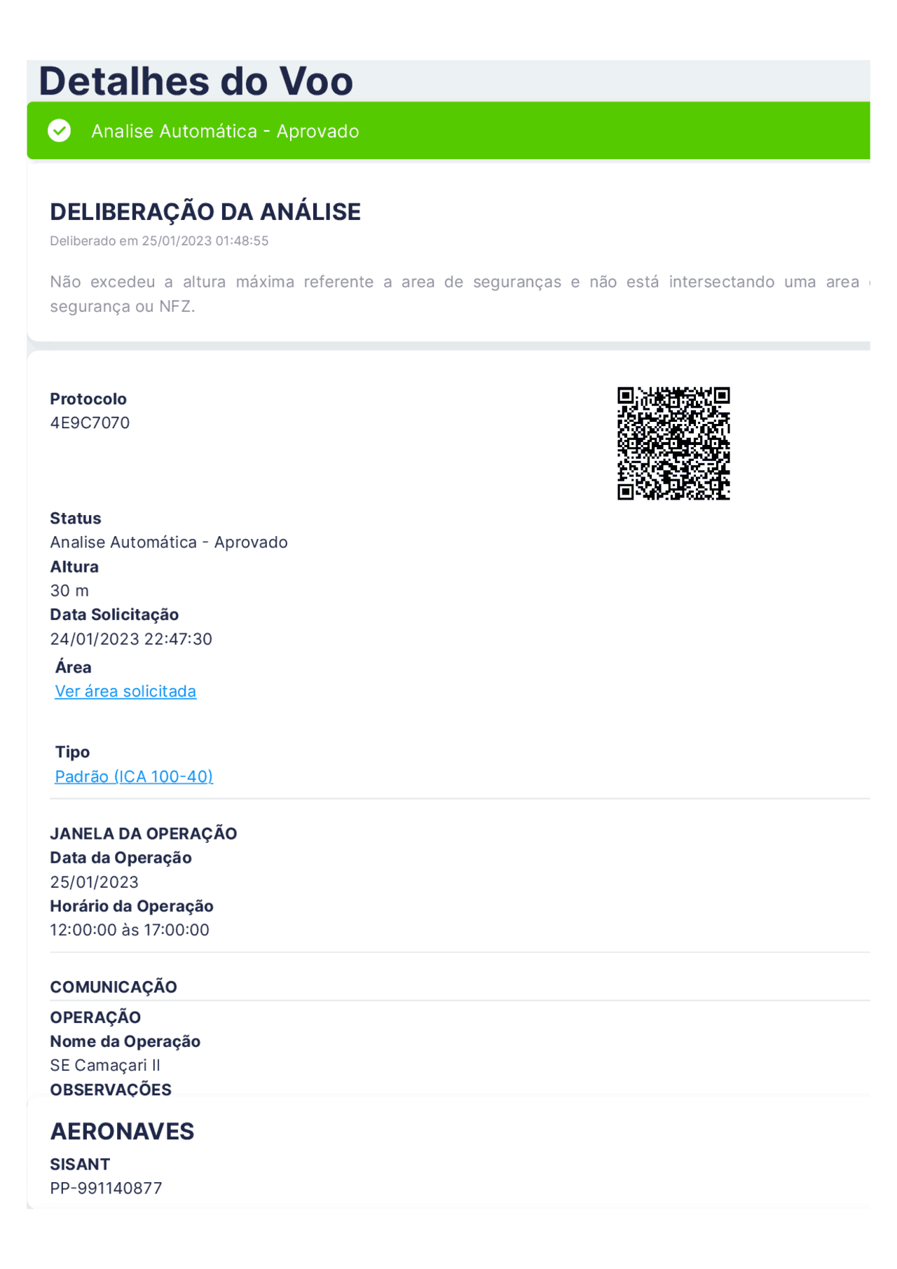 Autorização de voo sarpas | Esquemas Topografia | Docsity