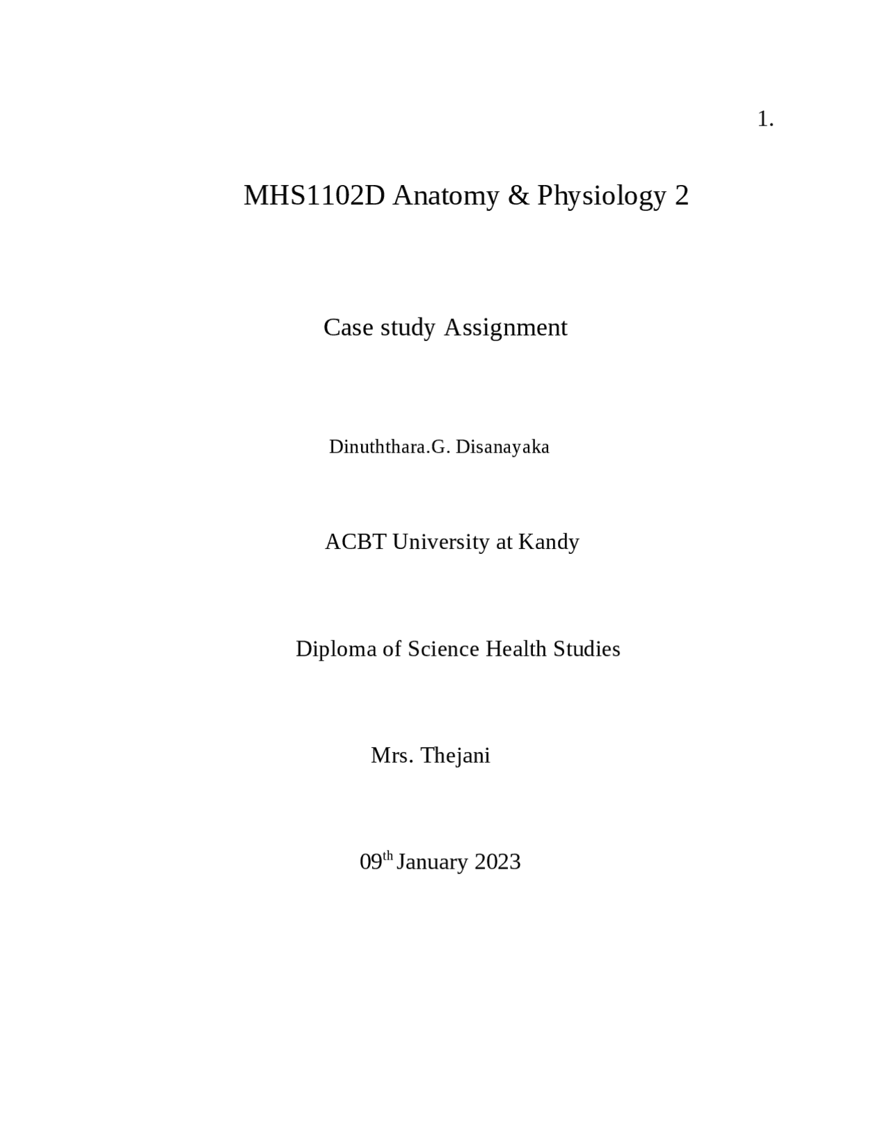 It is about a research done on human anatomy and physiology | Study ...