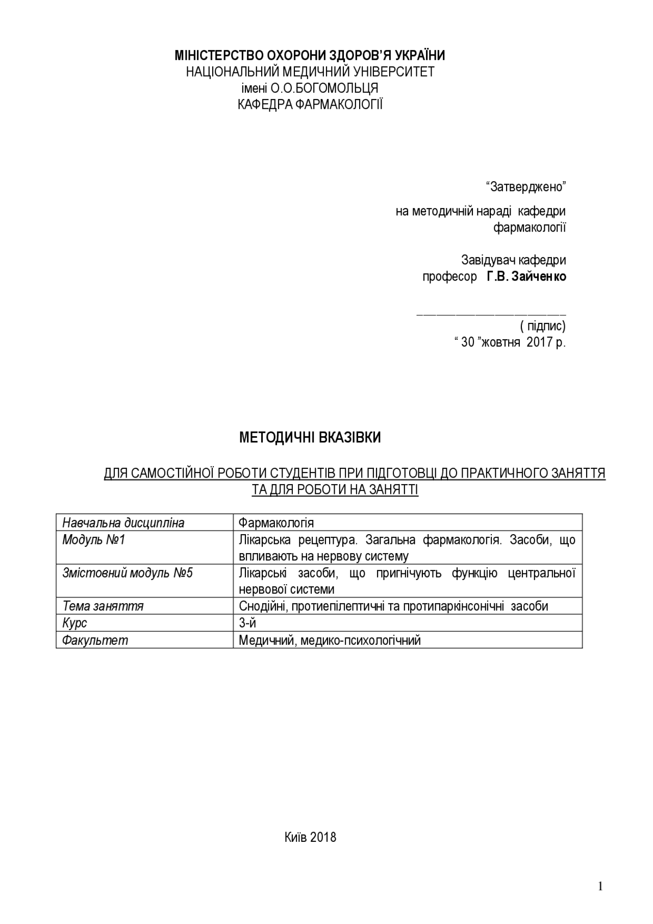 Антиконвульсанти методичка Схемы Фармакология Docsity