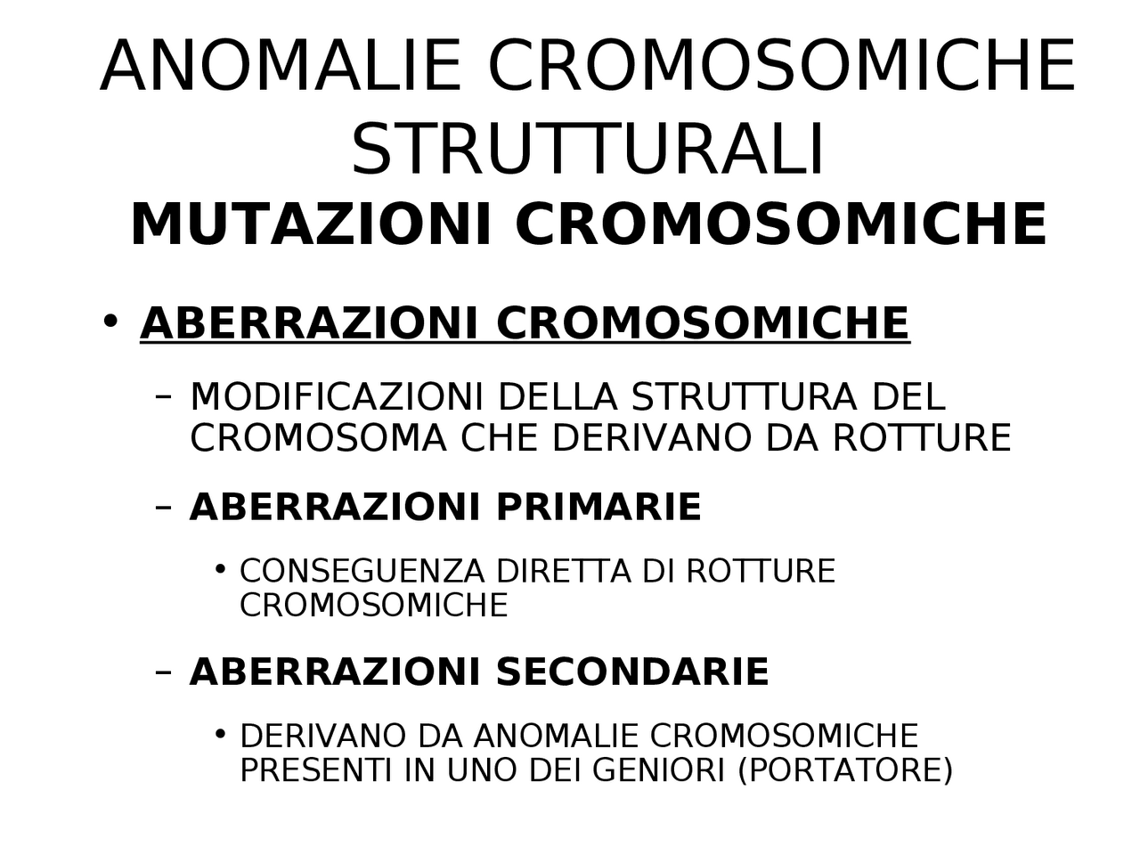 Mutazioni Nucleotidiche Slide Di Biologia Docsity
