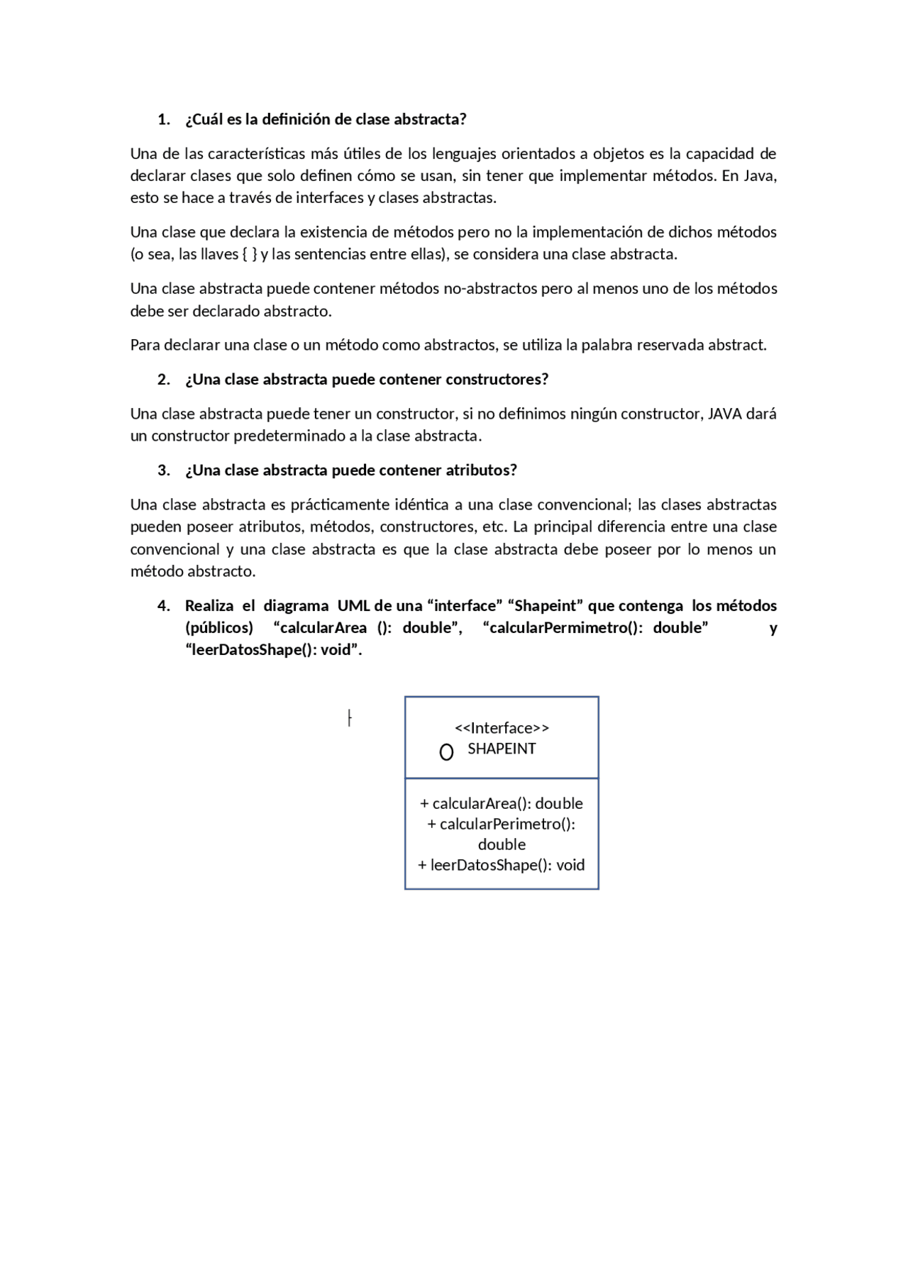 Ejercicios Que Dejan Tarea Diapositivas De Programación Orientada A Objetos Docsity