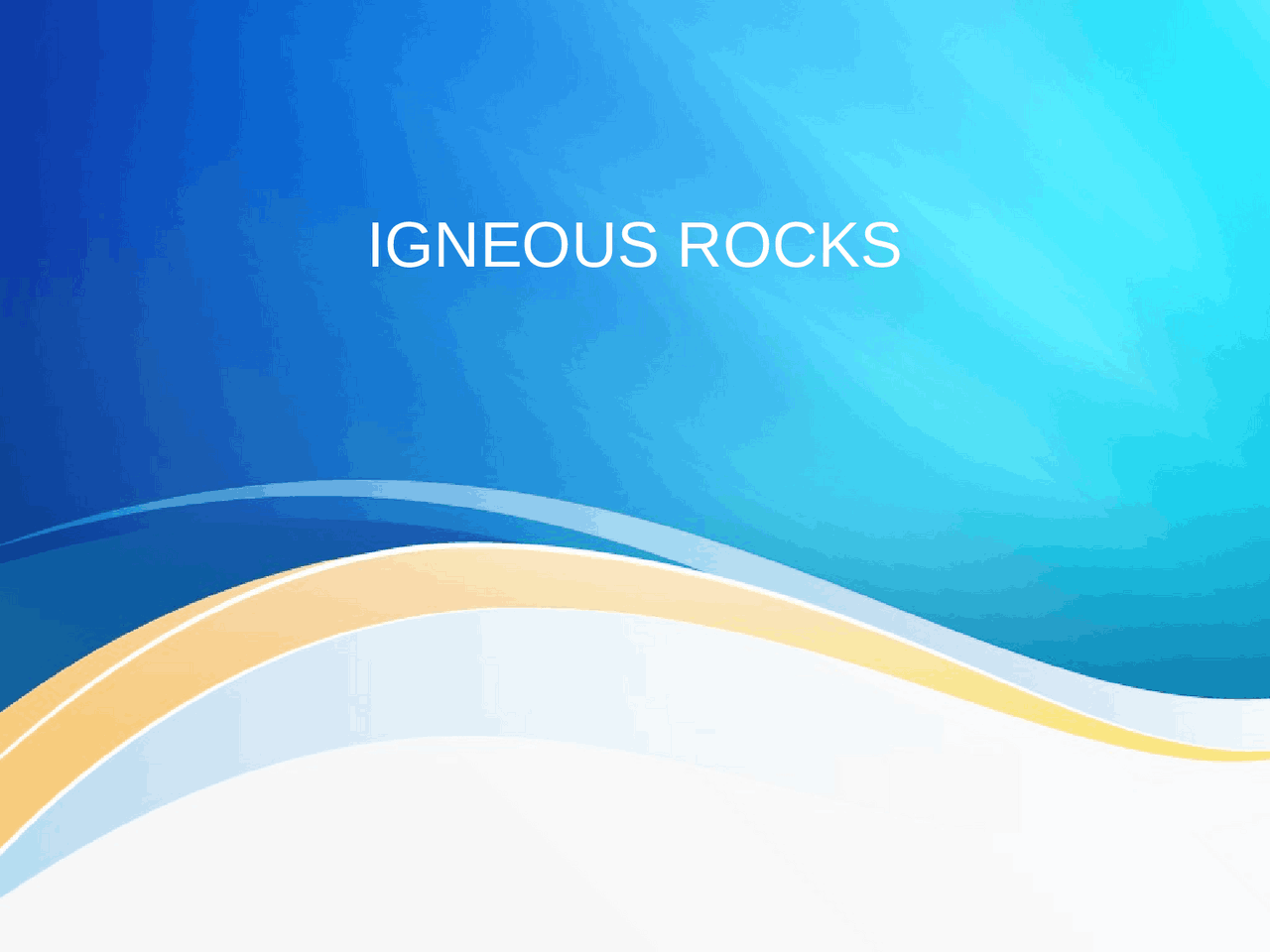 IGNEOUS ROCKS important notes | Study Guides, Projects, Research ...