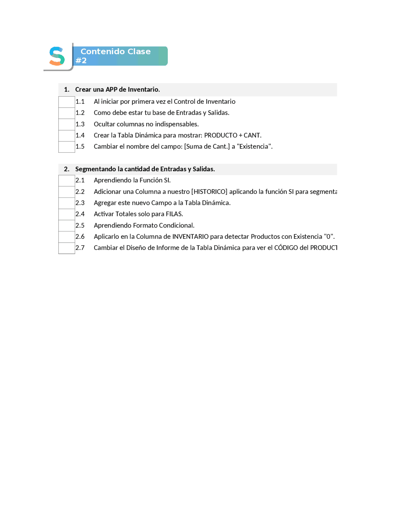 Ejercicios Funciones Datos Externos Excel Ejercicios De Informática