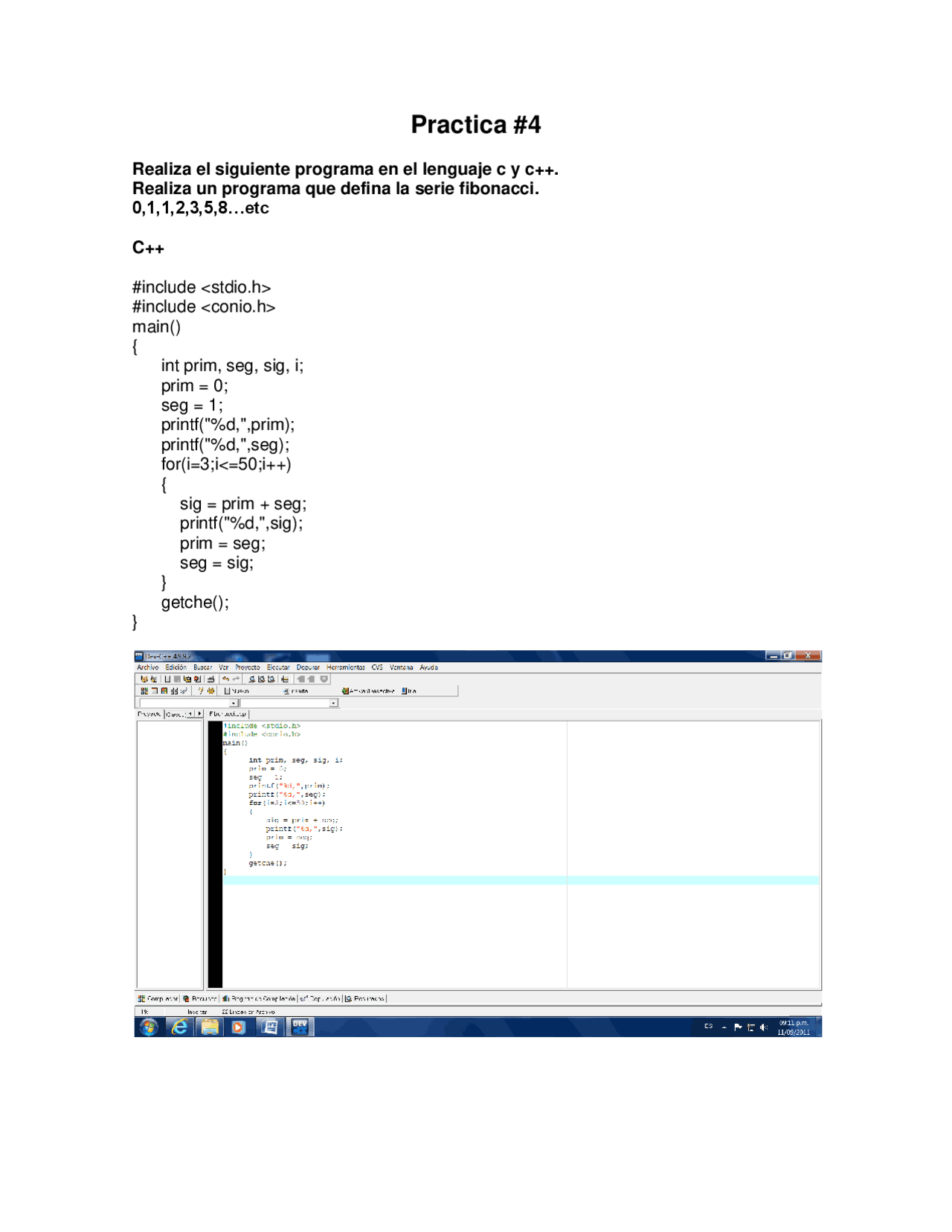 Practica 4 Lab fisica 3 | Ejercicios de Física | Docsity
