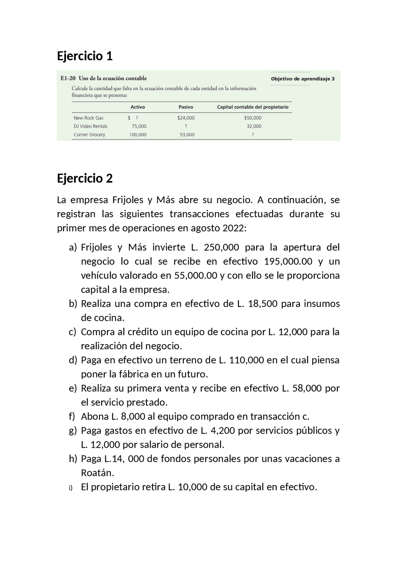 Ejercicios Y Trabajos Ejercicios De Sociología Docsity