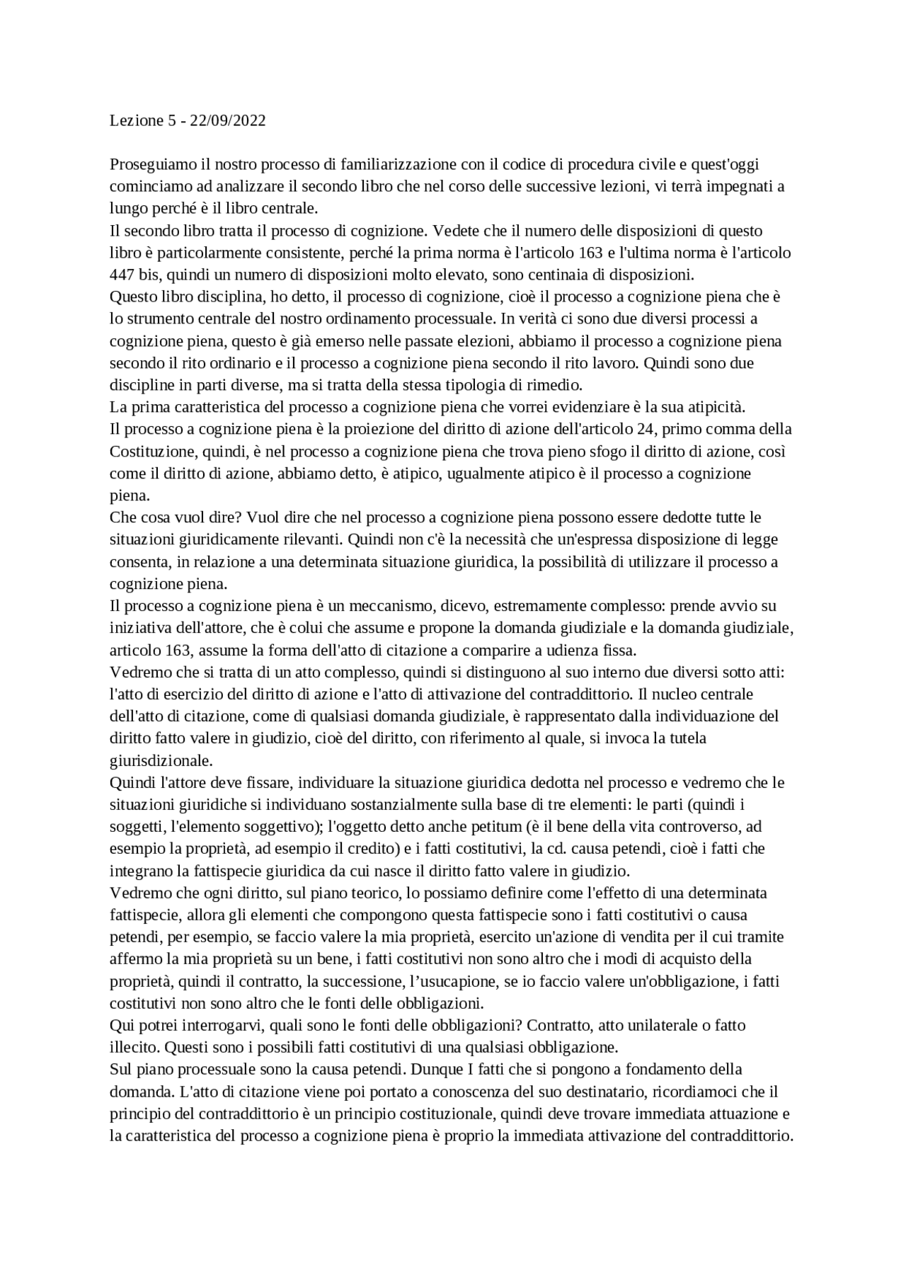 Appunti Procedura Civile Schemi E Mappe Concettuali Di Diritto