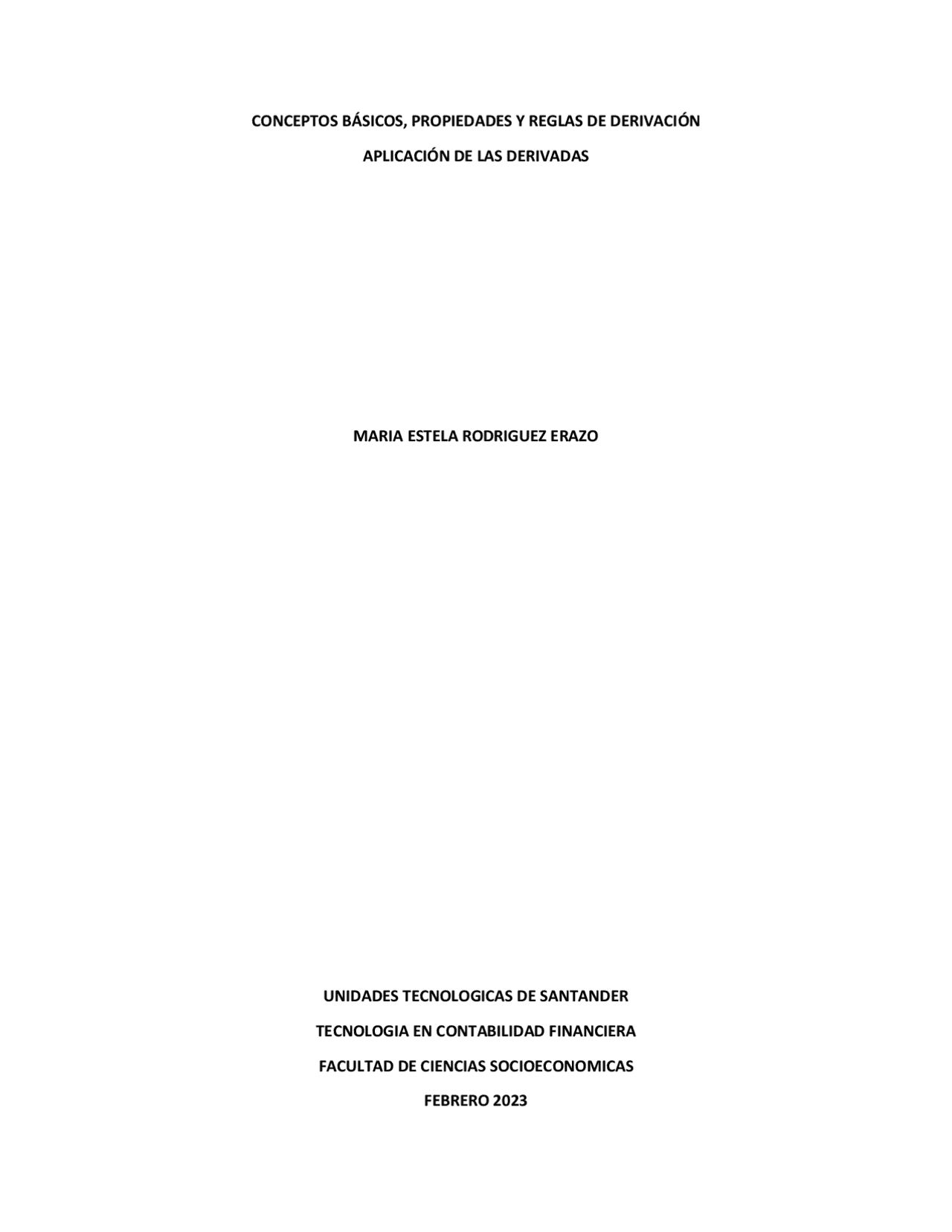 Ejercicios De Derivadas Ejercicios De Cálculo Docsity