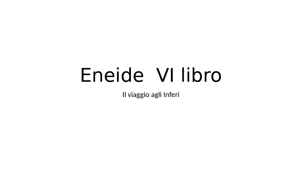 Riassunto A Slide Eneide Libro 6 Slide Di Italiano Docsity