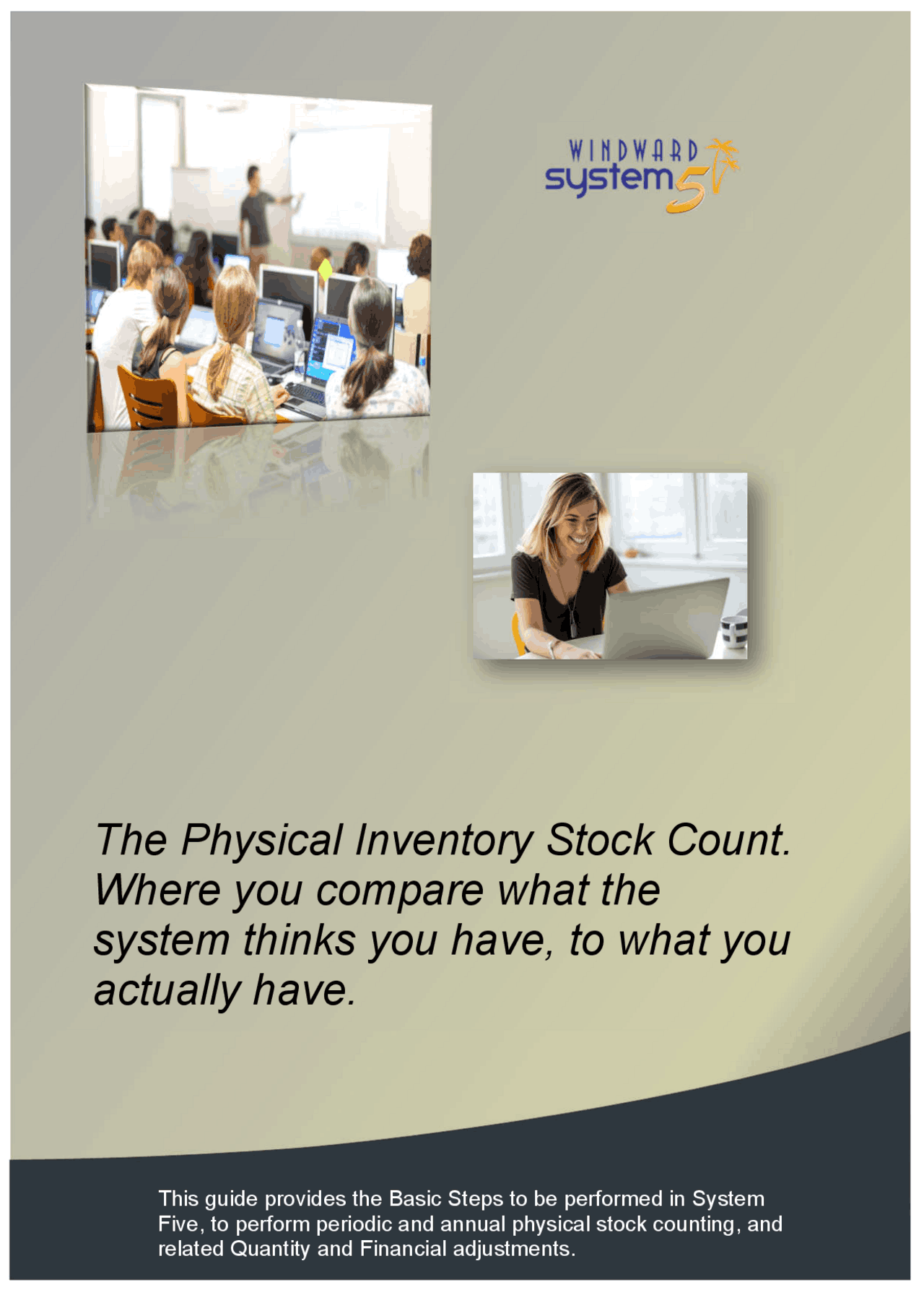 The Physical Inventory Stock Count. Where you compare what ...