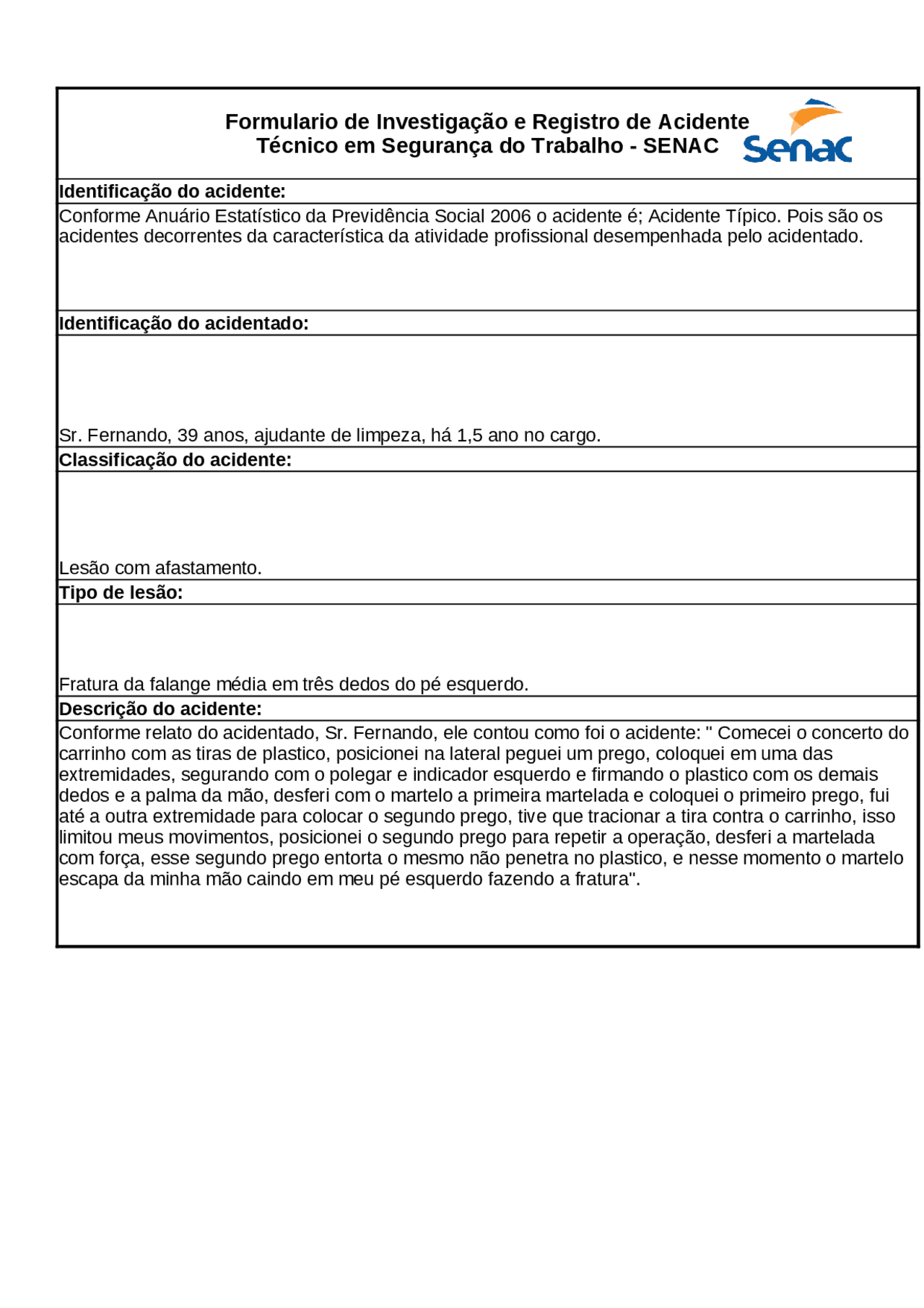 Senac Ead Módulo A Unidade Curricular Uc03 Atividade 1 Nota A