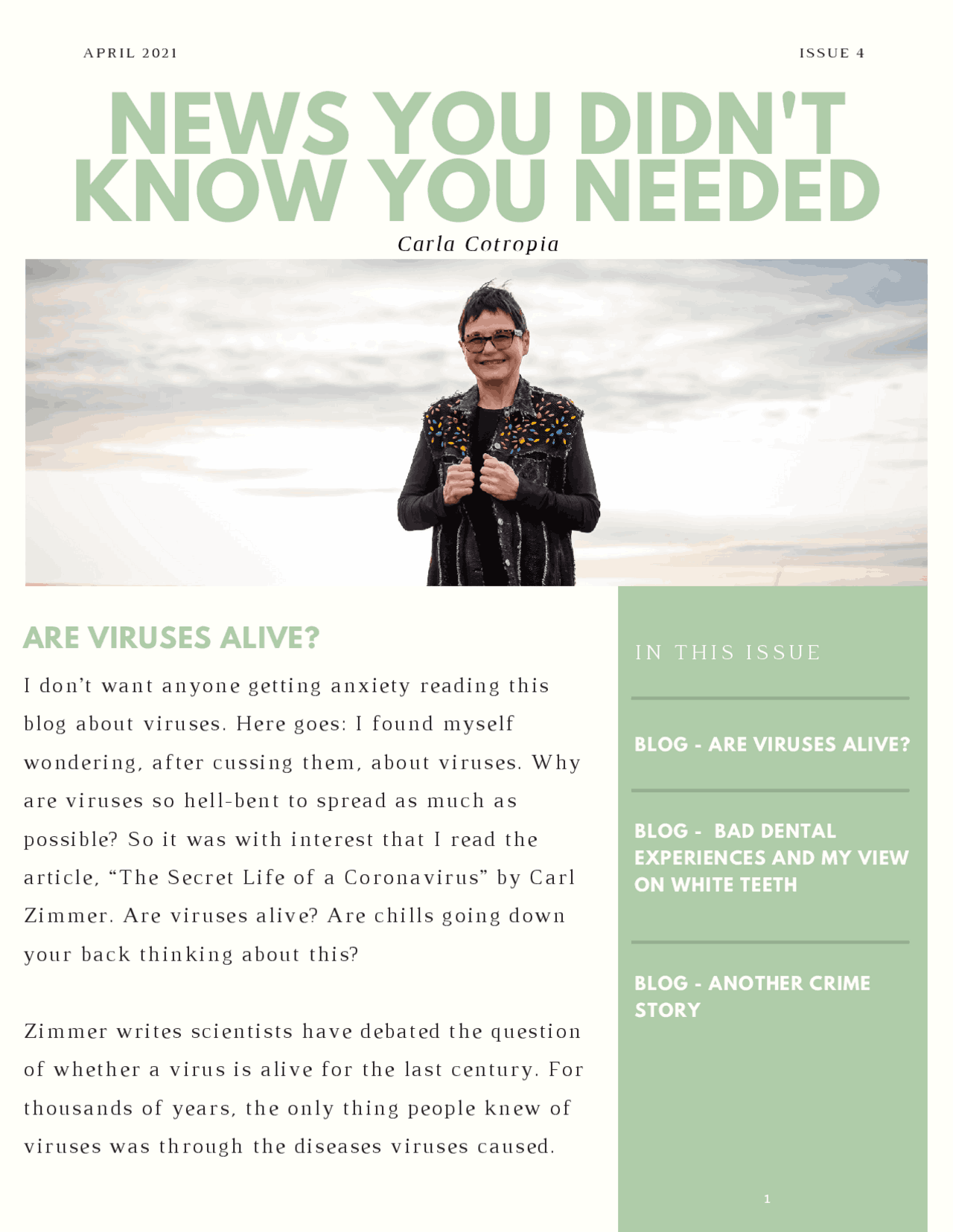 NEWS YOU DIDN'T KNOW YOU NEEDED | Exercises Business | Docsity