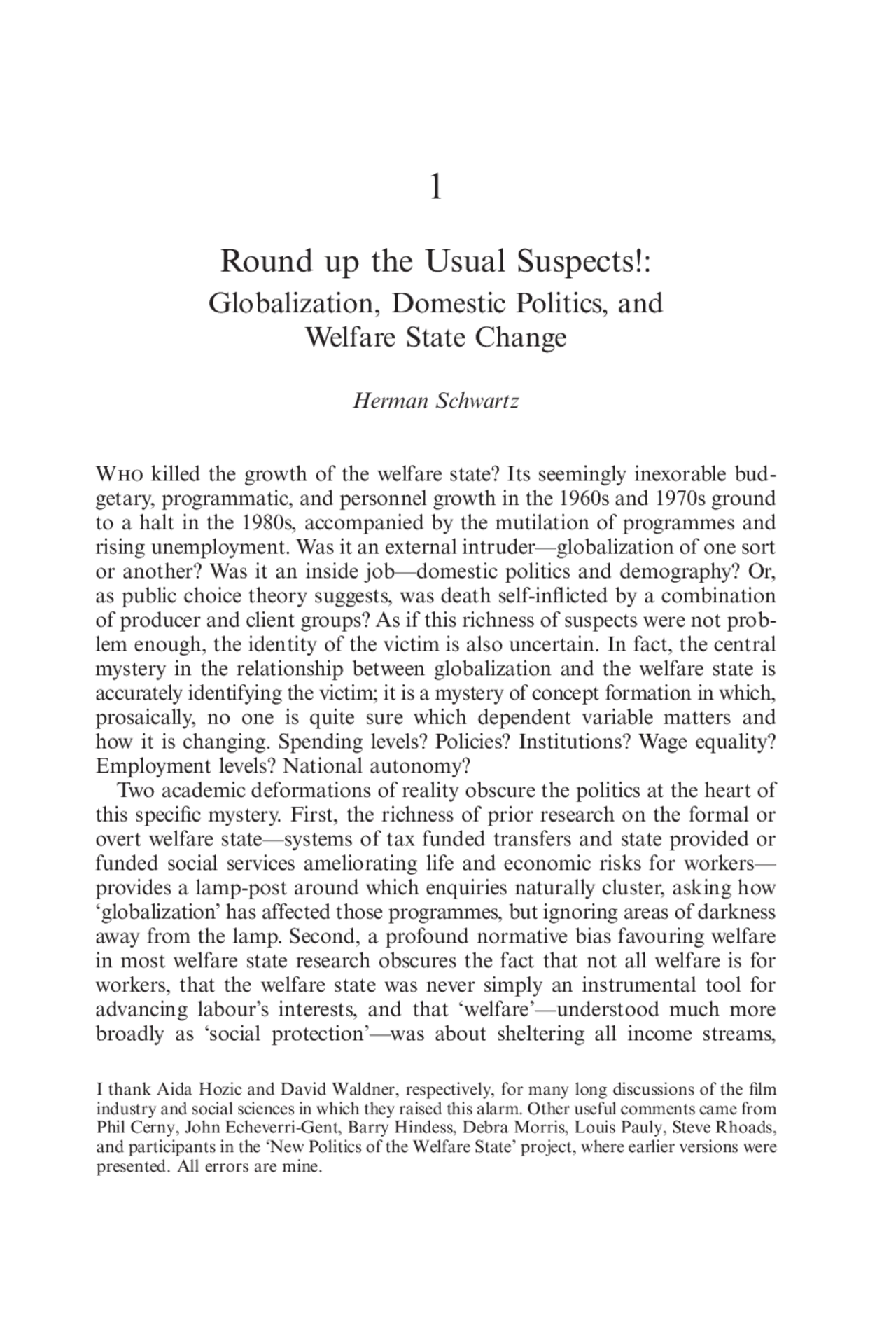 Round Up The Usual Suspects Openscholar And Uva Summaries Law