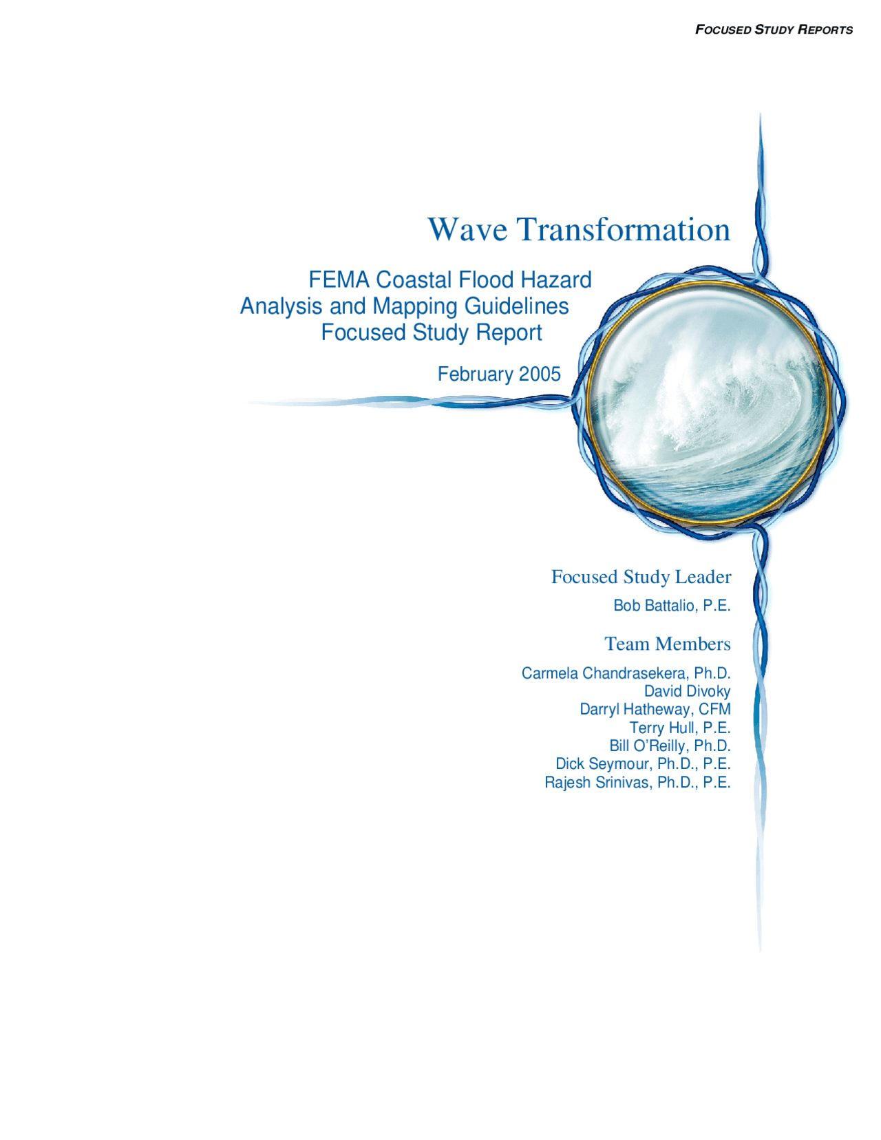 Wave Transformation Lecture Notes Engineering Docsity