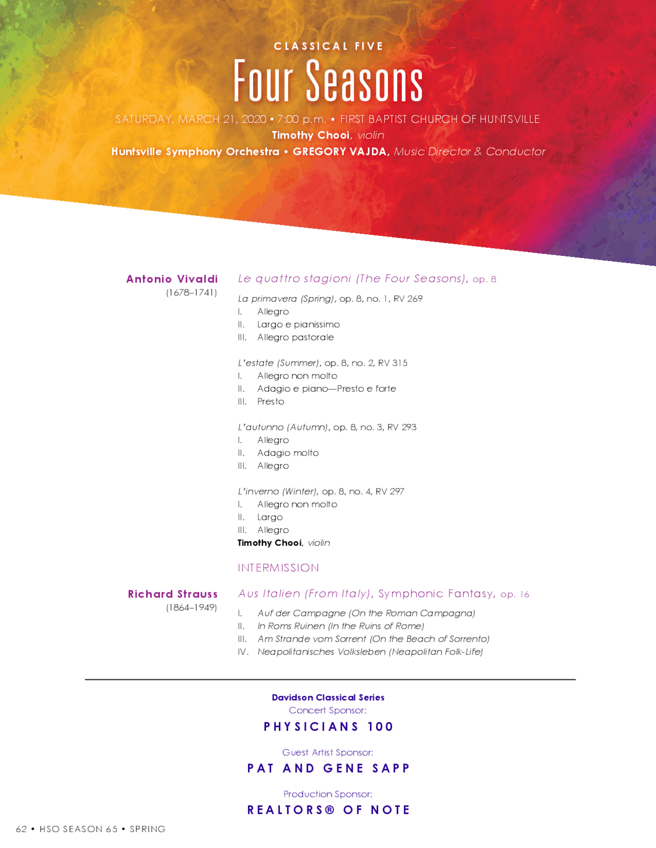 Four Seasons | Slides Music | Docsity