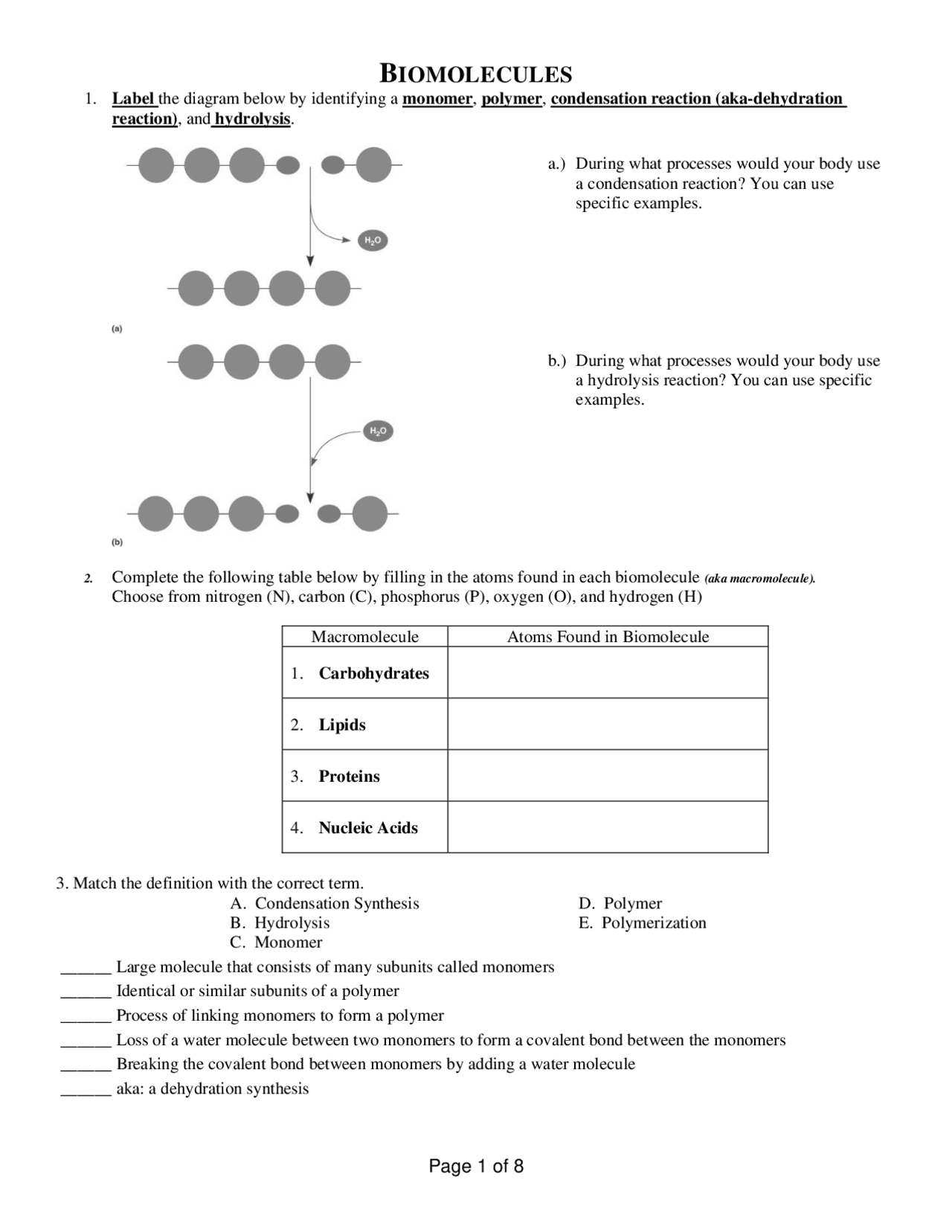 AP Biology | Lecture notes Biology | Docsity