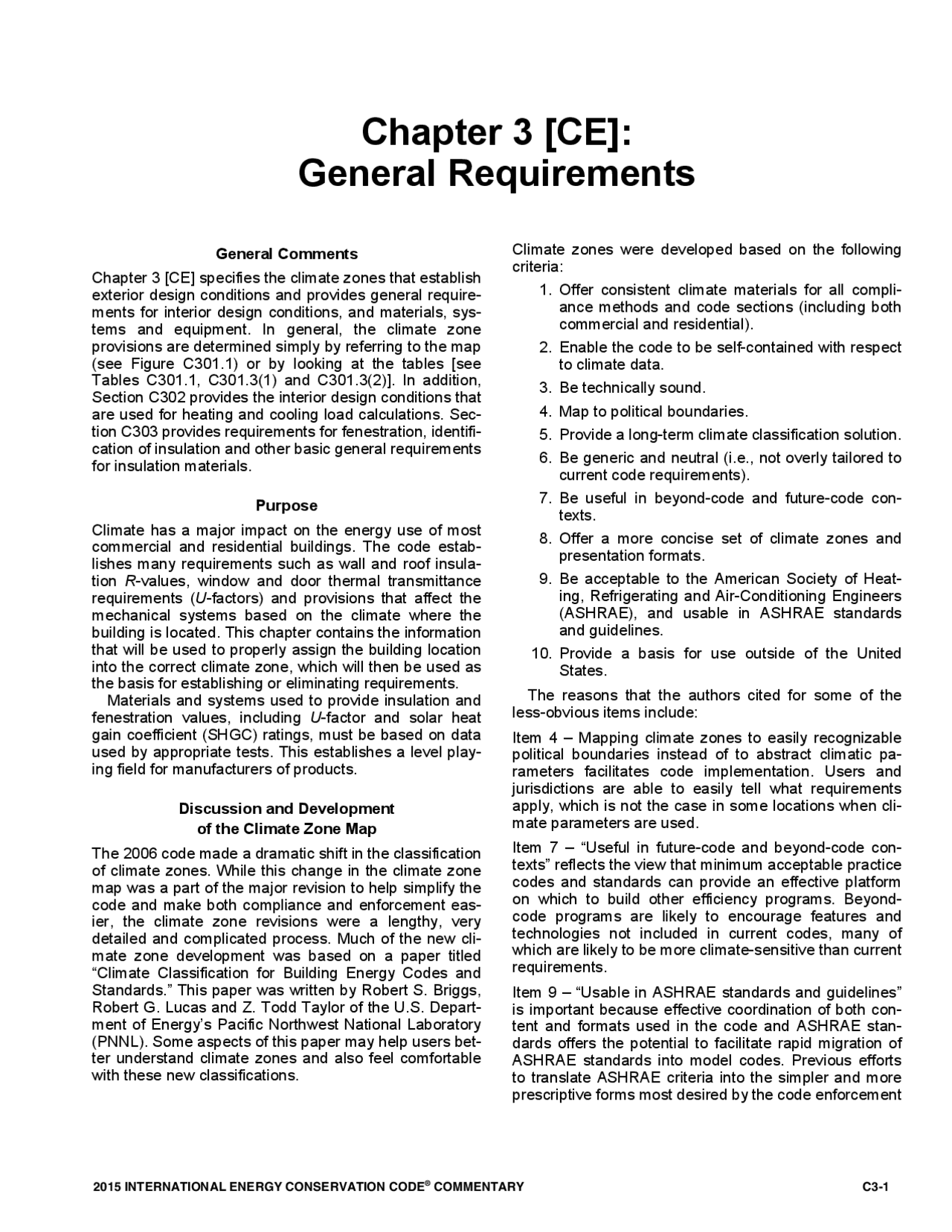 Chapter 3 [CE]: General Requirements | Exams Design | Docsity