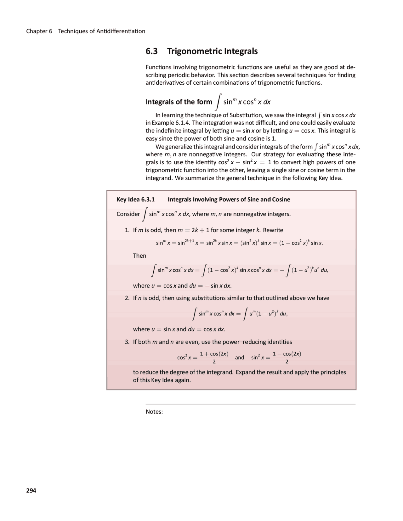 63 Trigonometric Integrals Summaries Trigonometry Docsity