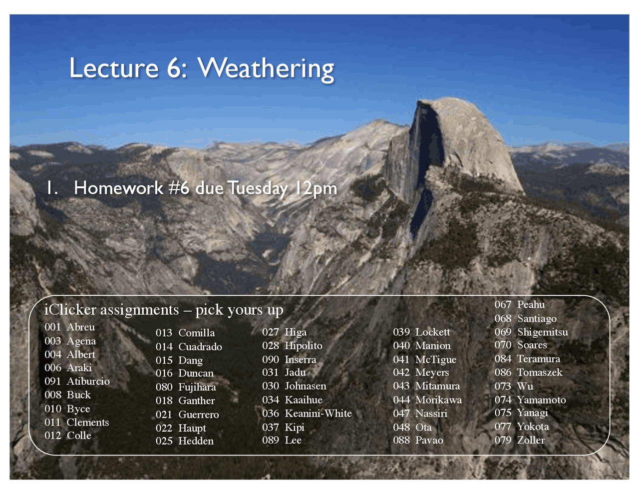 Lecture 6: Weathering! | Lecture notes Topography | Docsity