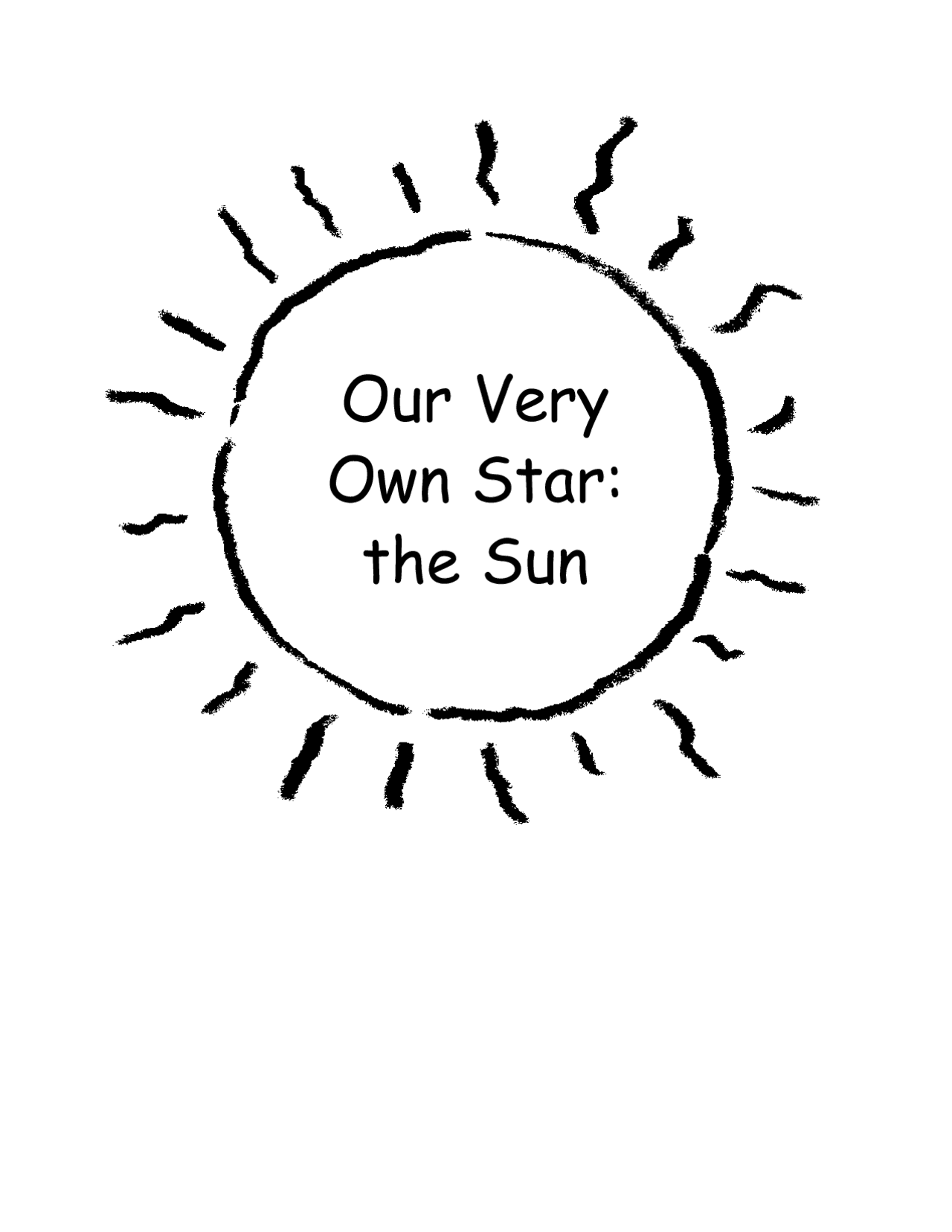 Our Very Own Star: the Sun | Schemes and Mind Maps Design | Docsity