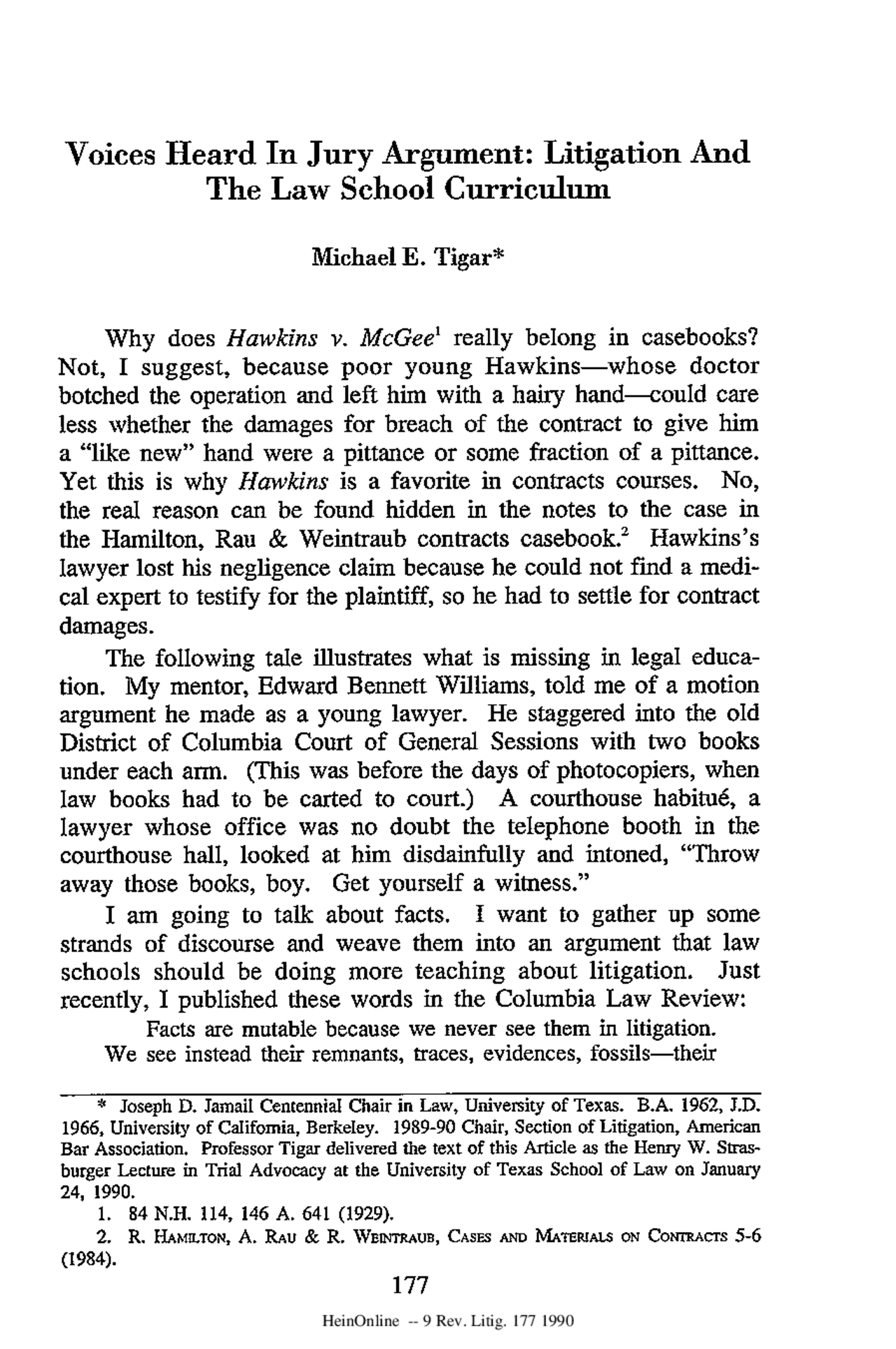 Voices Heard In Jury Argument: Litigation And The Law ... | Lecture ...